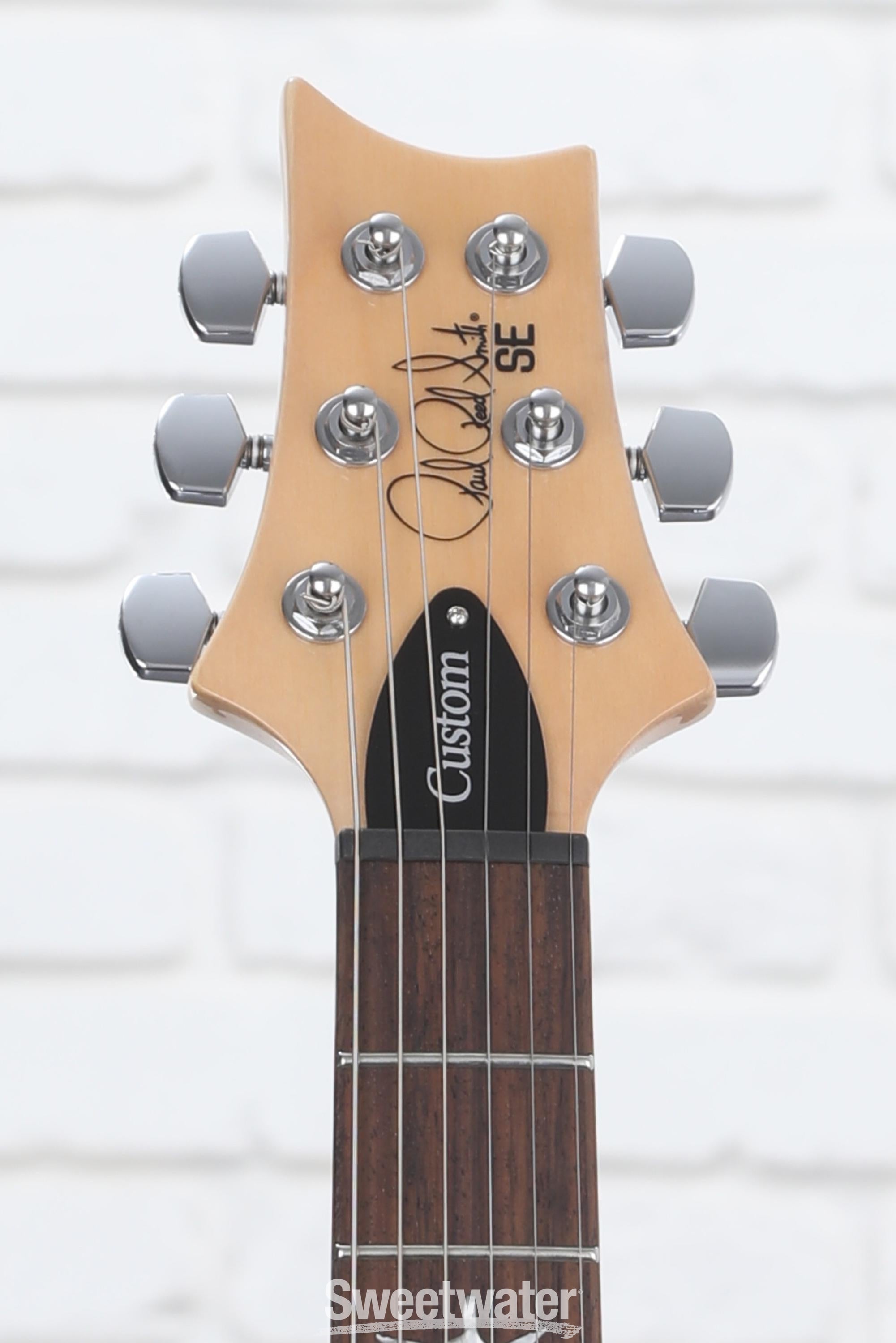 PRS SE Custom 24-08 Electric Guitar - Blood Orange | Sweetwater