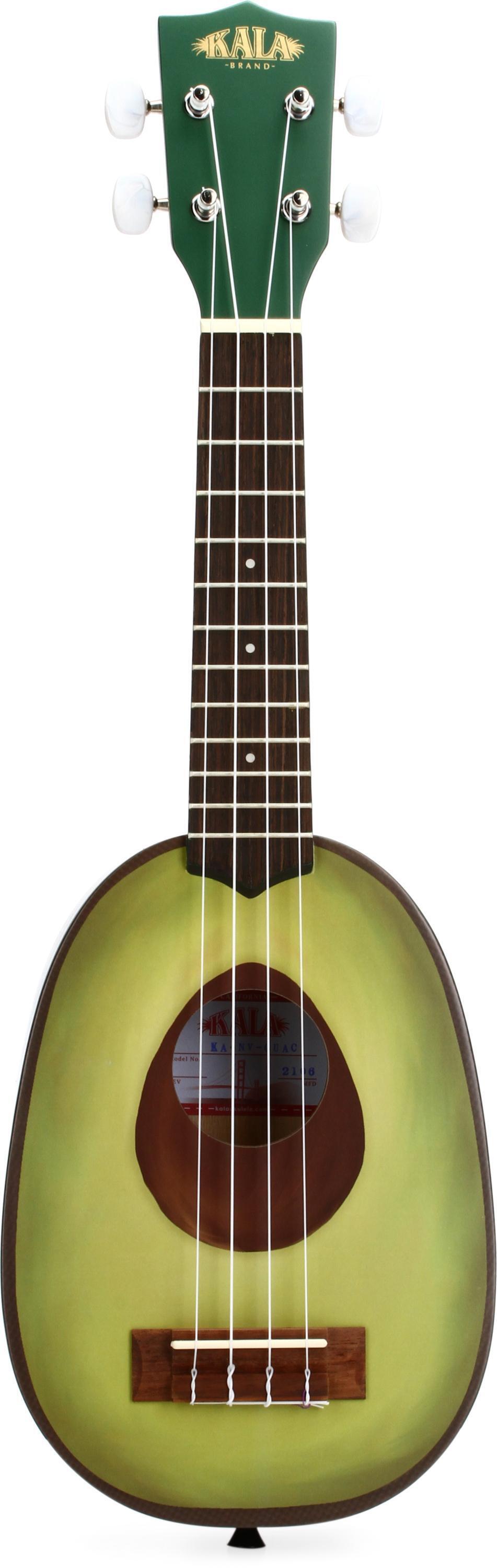 Kala Novelty Pineapple Soprano Ukulele - Guacalele | Sweetwater