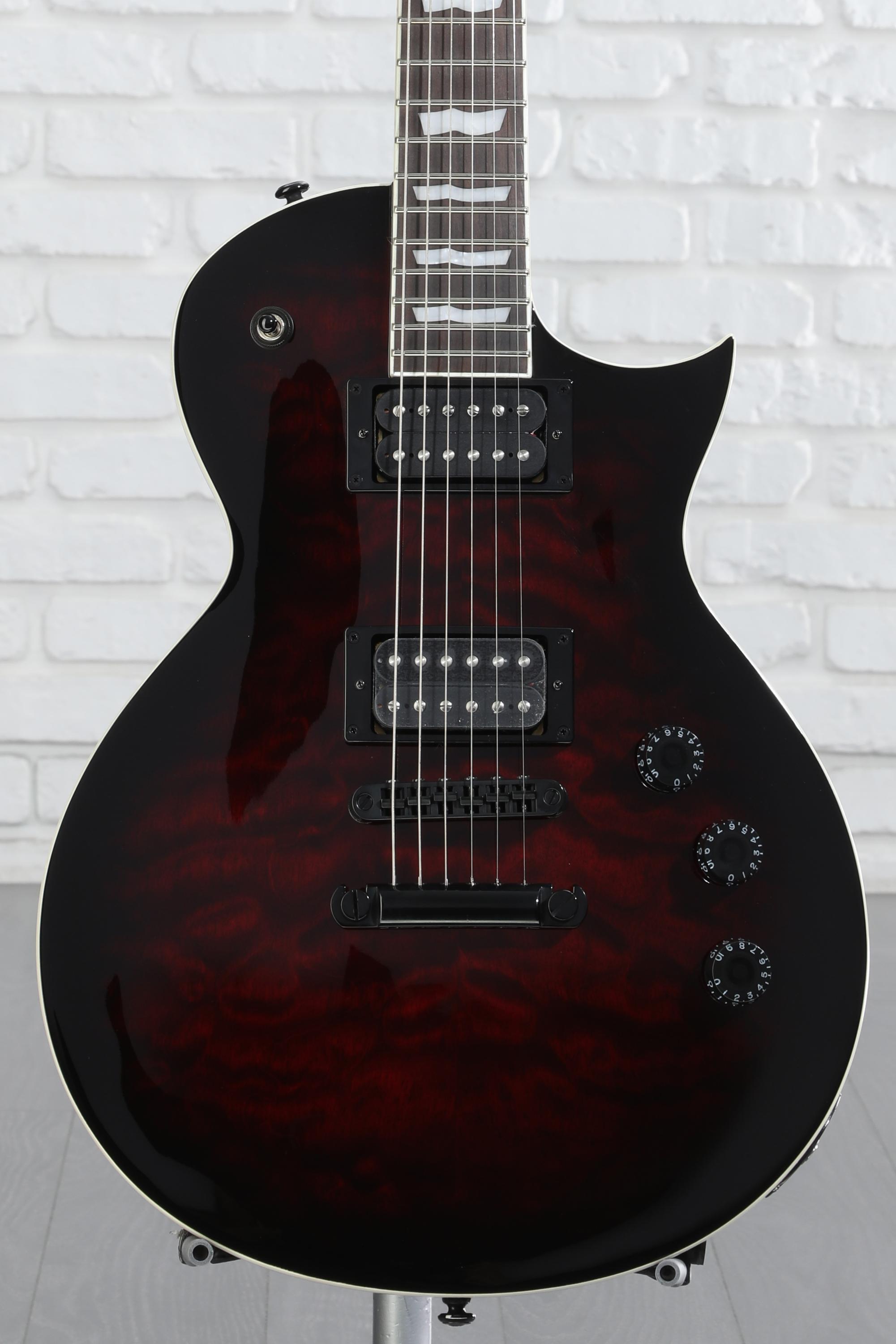 ESP LTD Eclipse EC-256QM Electric Guitar - See Thru Black Cherry ...