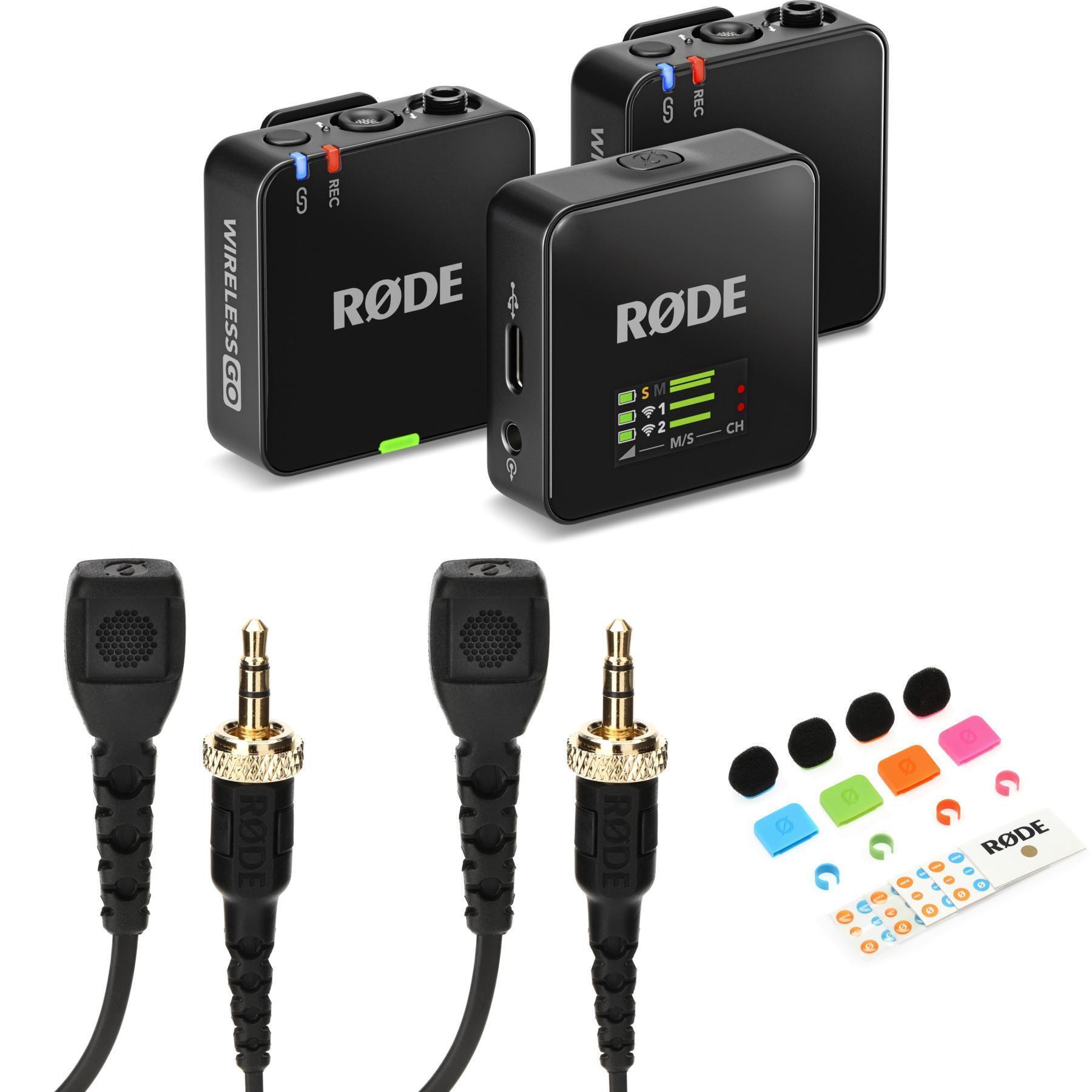 Rode Wireless GO III Dual-channel Wireless Microphone System Dual Low ...