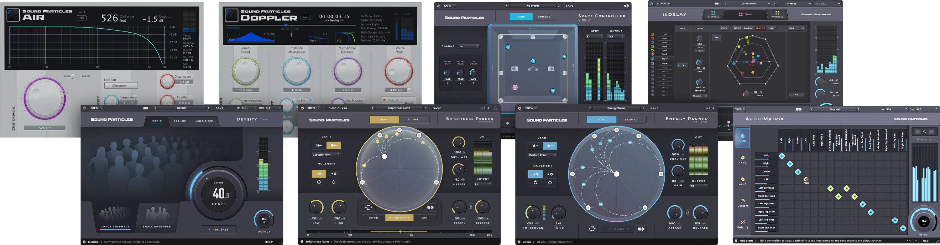Sound Particles 8FX Plug-in Bundle | Sweetwater