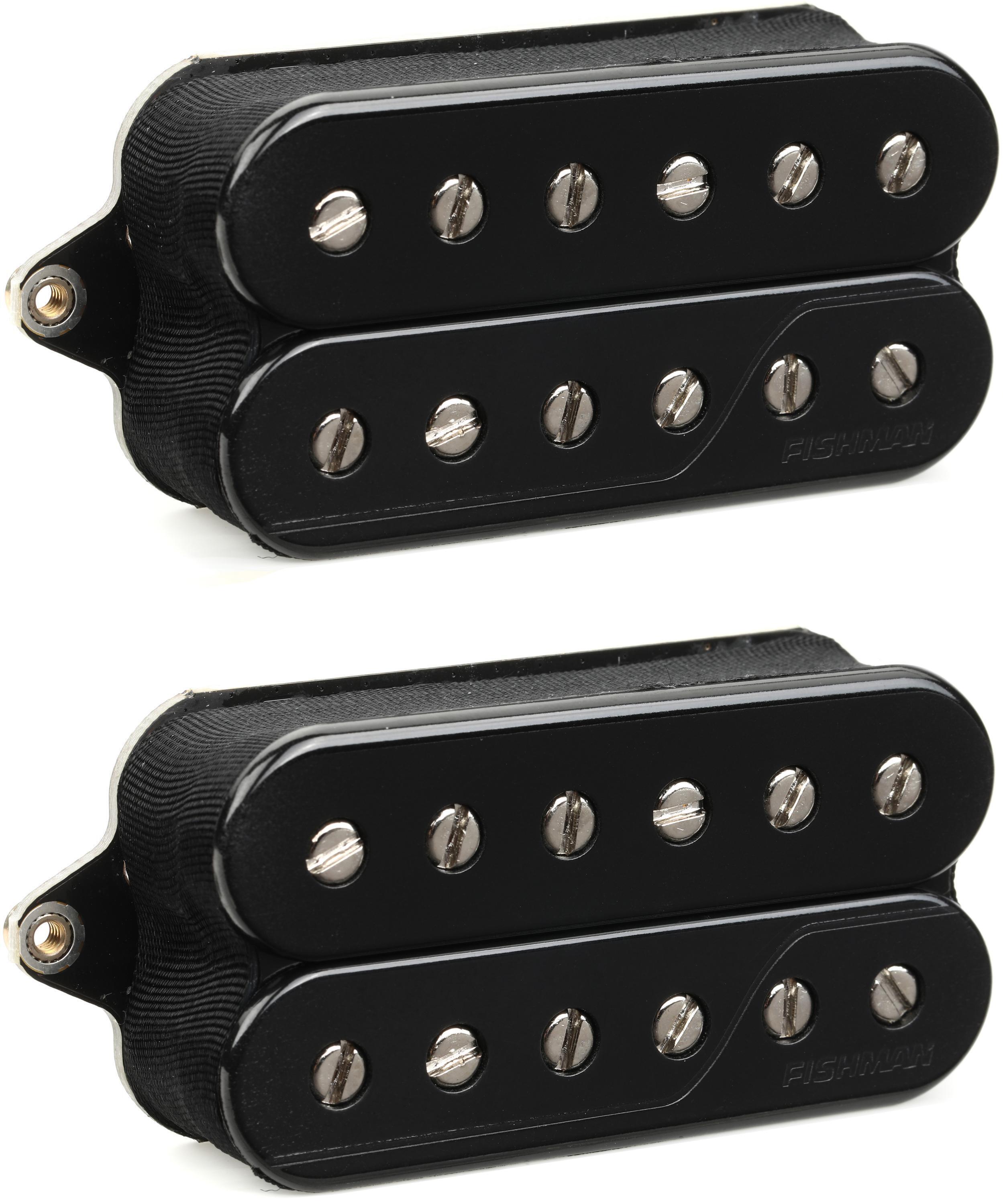 Fishman Fluence Signature Series Tim Henson 6-string Pickup Set - Black | Sweetwater