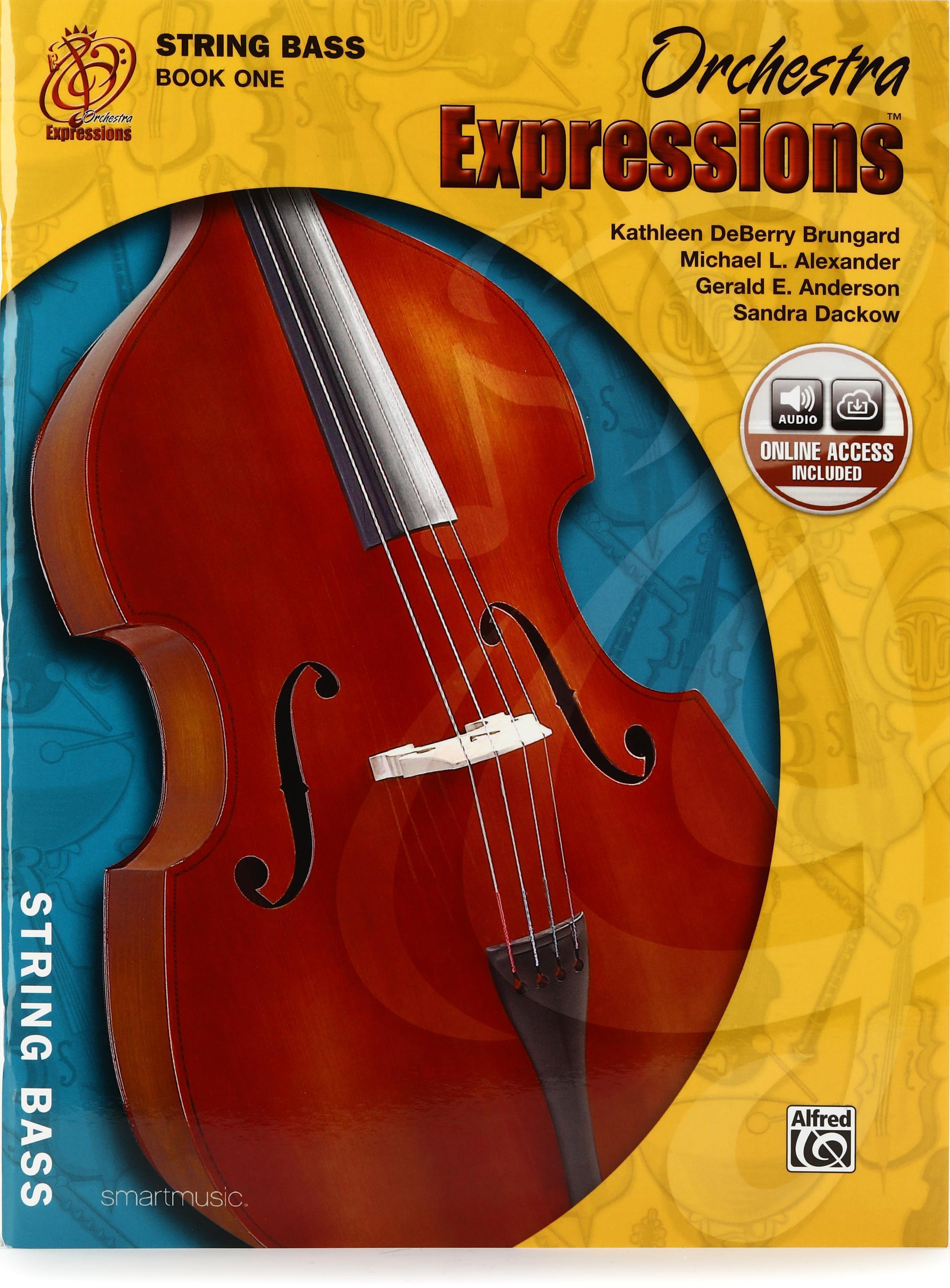 Alfred Orchestra Expressions - Book 1: Student Edition, Double Bass ...