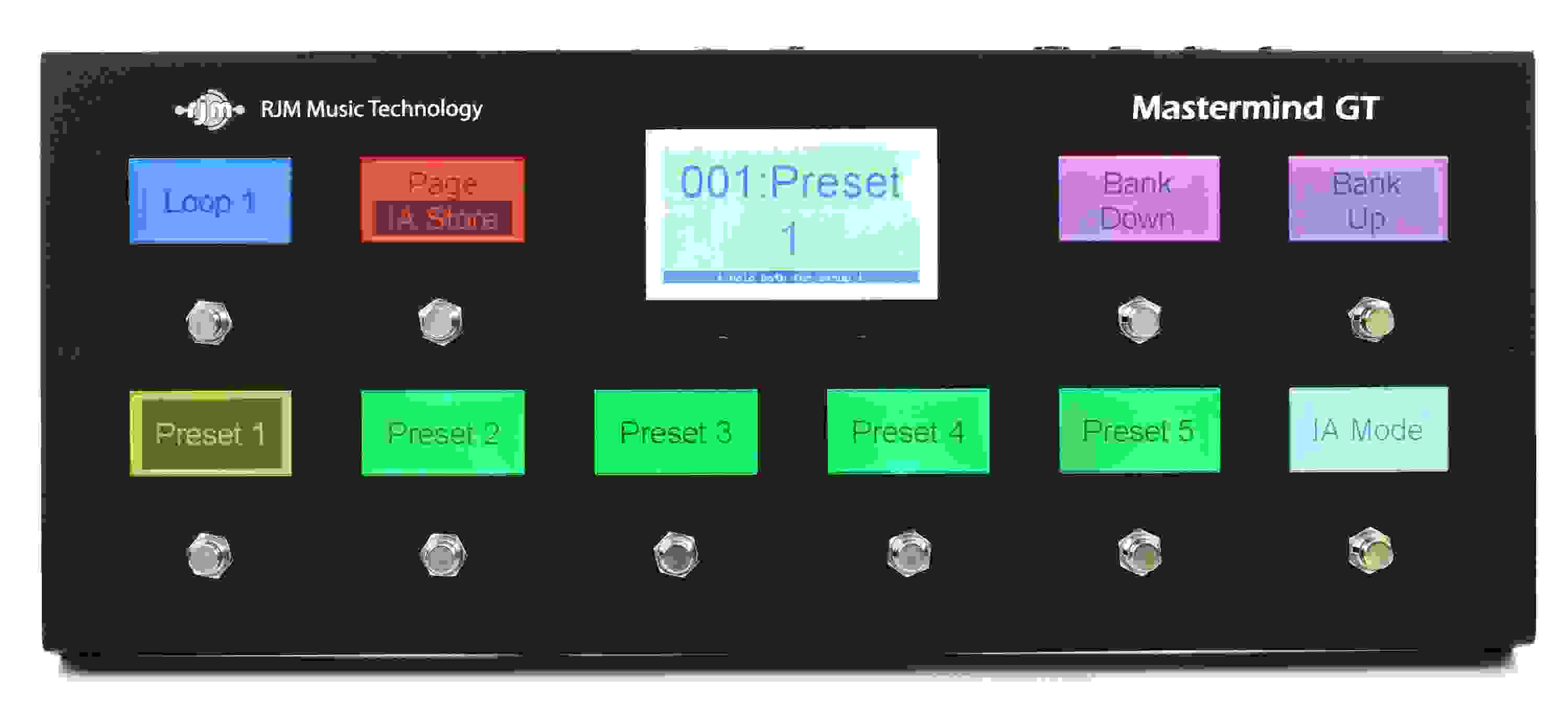 RJM Music Mastermind GT/10 MIDI Controller | Sweetwater