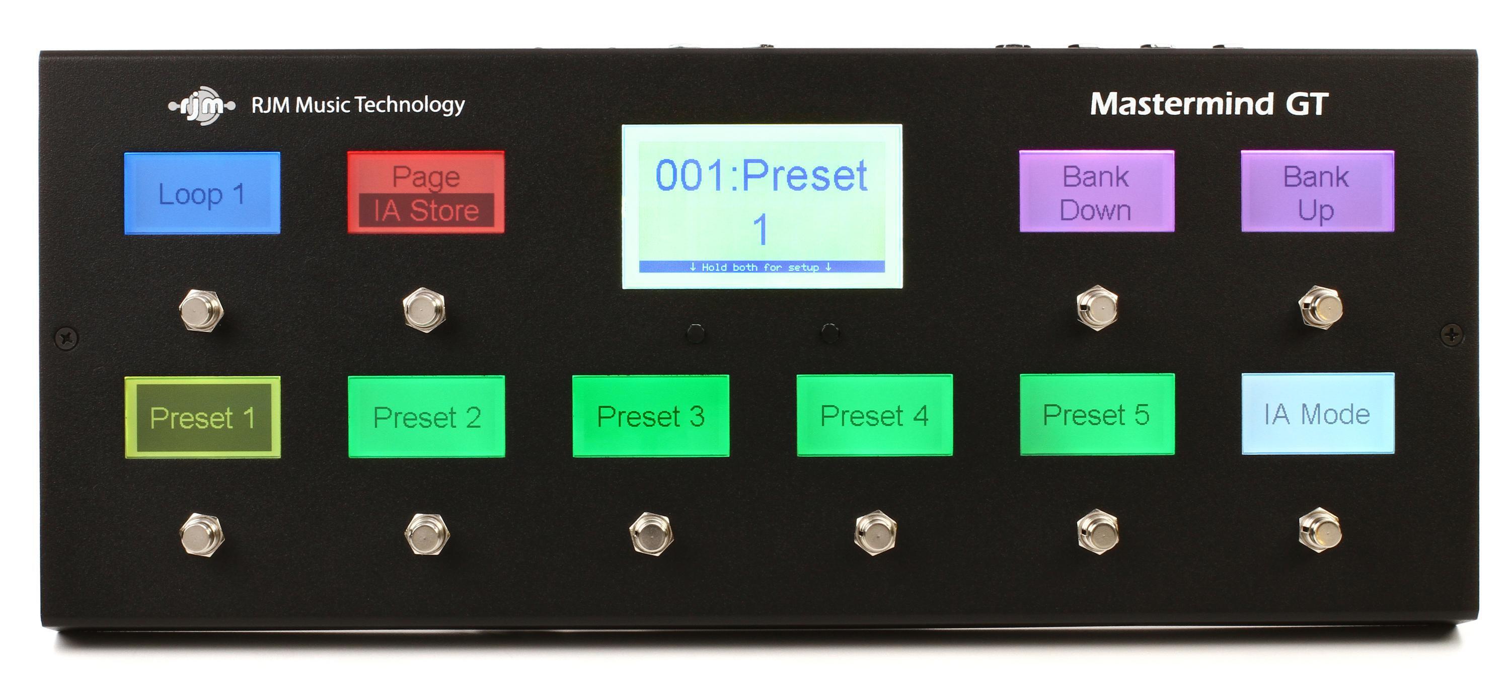 RJM Music Mastermind GT/10 MIDI Controller | Sweetwater