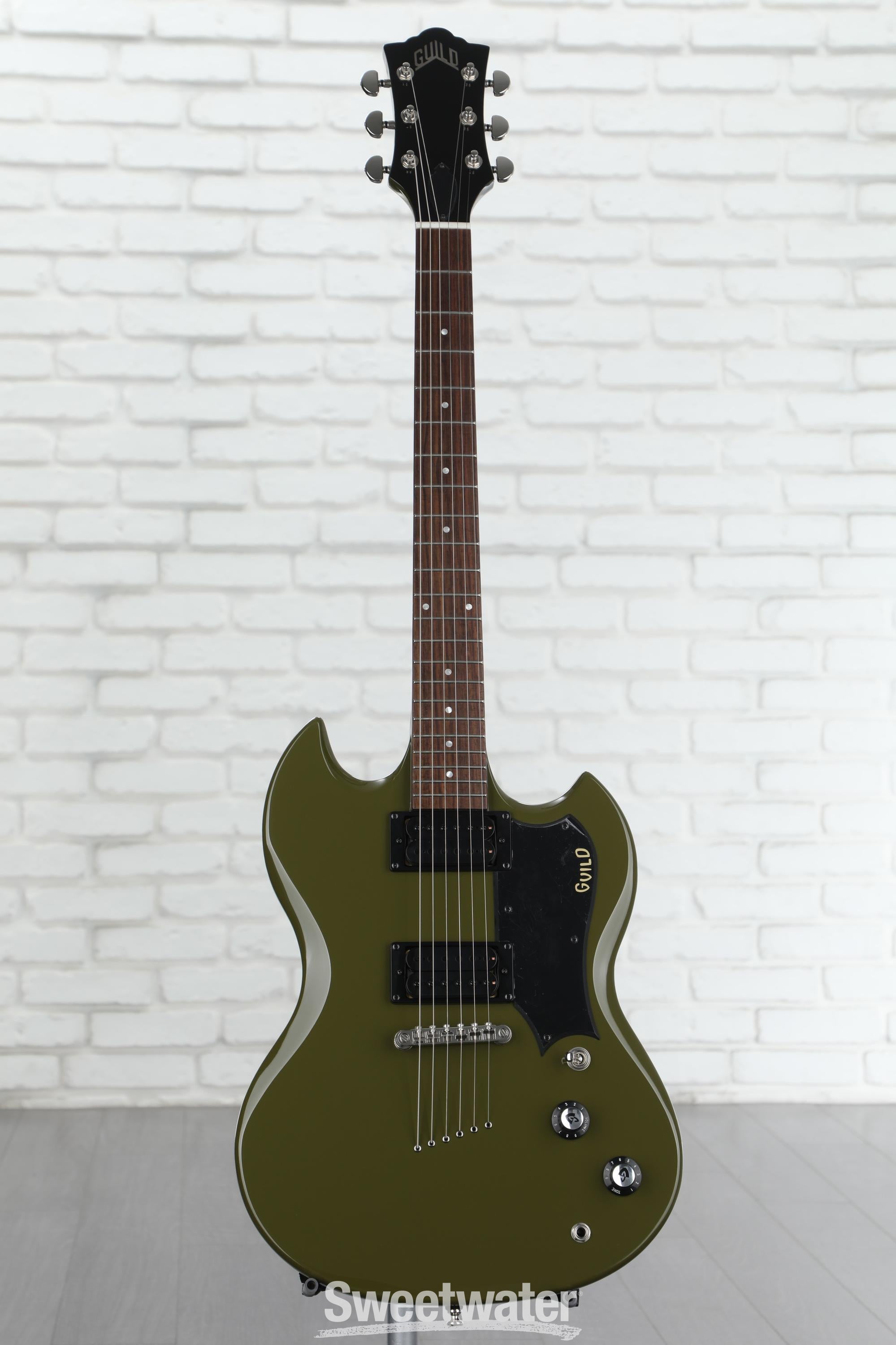 Guild Polara Electric Guitar - Phantom Green | Sweetwater