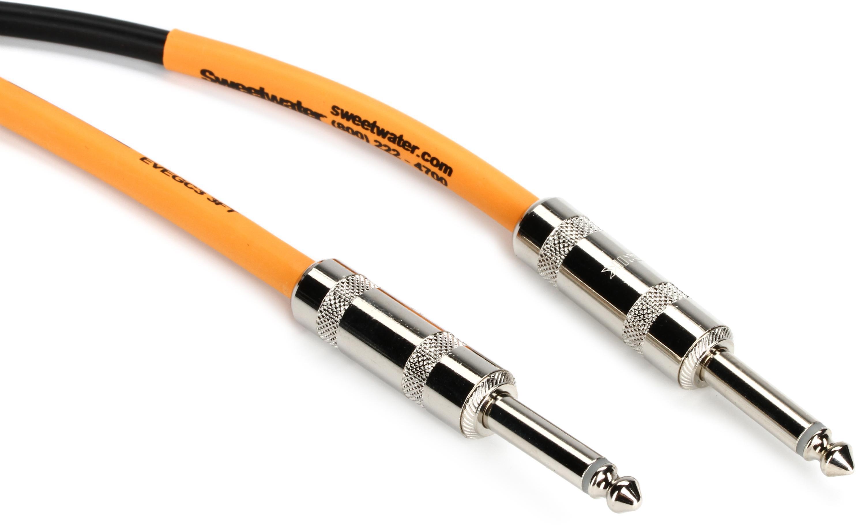 Pro Co EVEGC3 Evolution Essence Straight to Straight Patch Cable - 3 ...