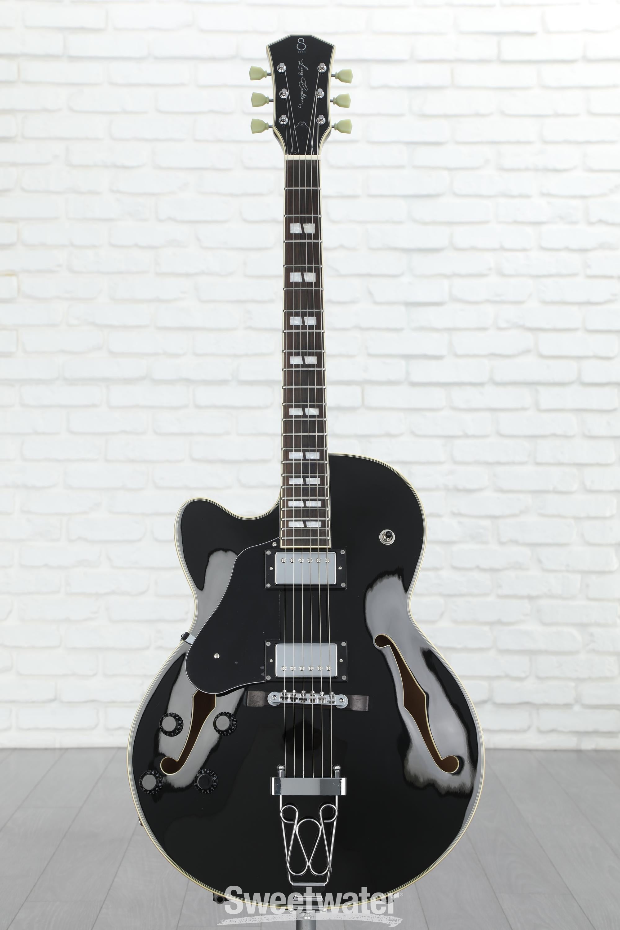 Sire Larry Carlton H7F Left-handed Hollowbody Electric Guitar - Black ...