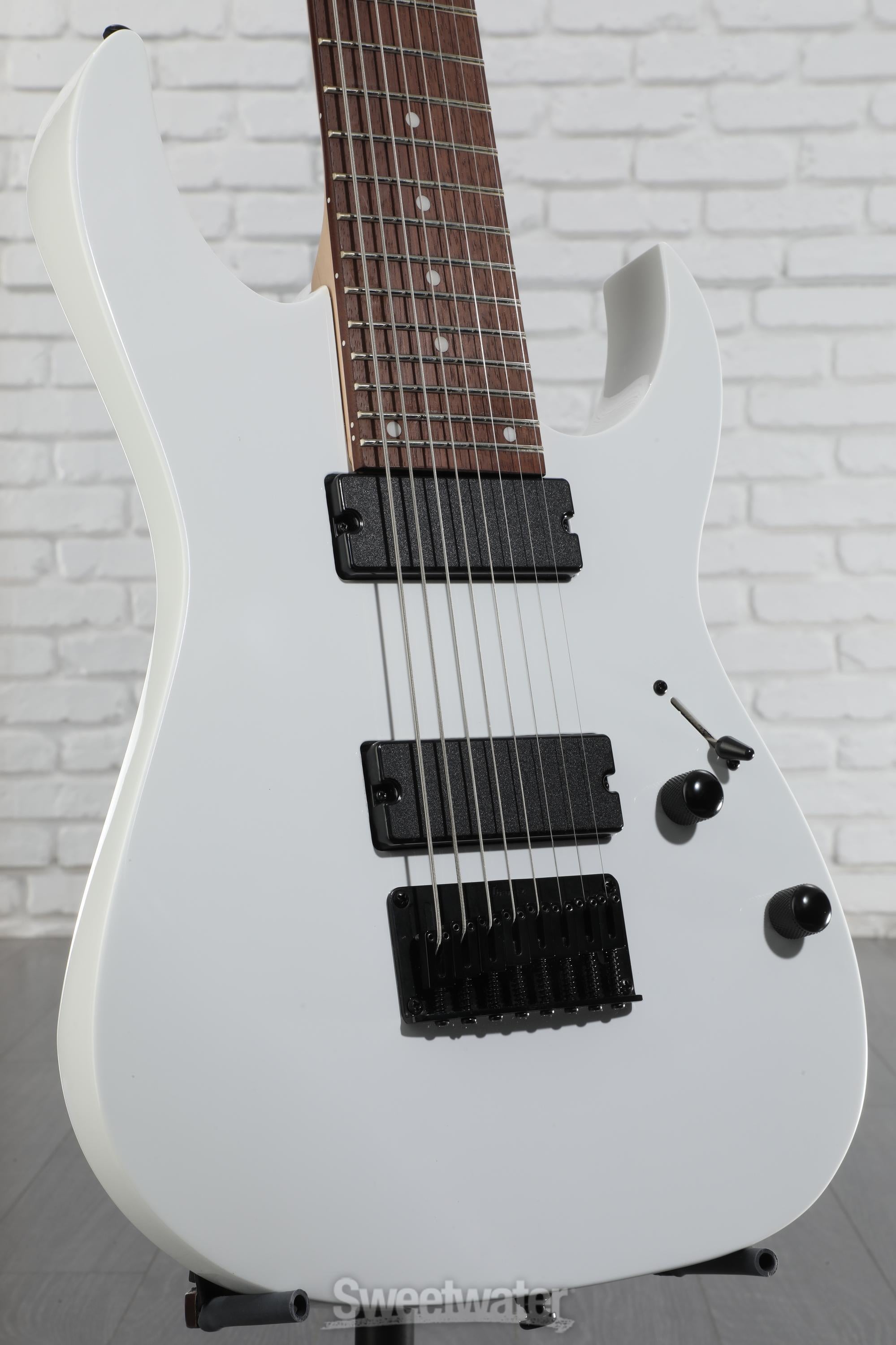 Ibanez RG Standard RG8 8-string Electric Guitar - White | Sweetwater