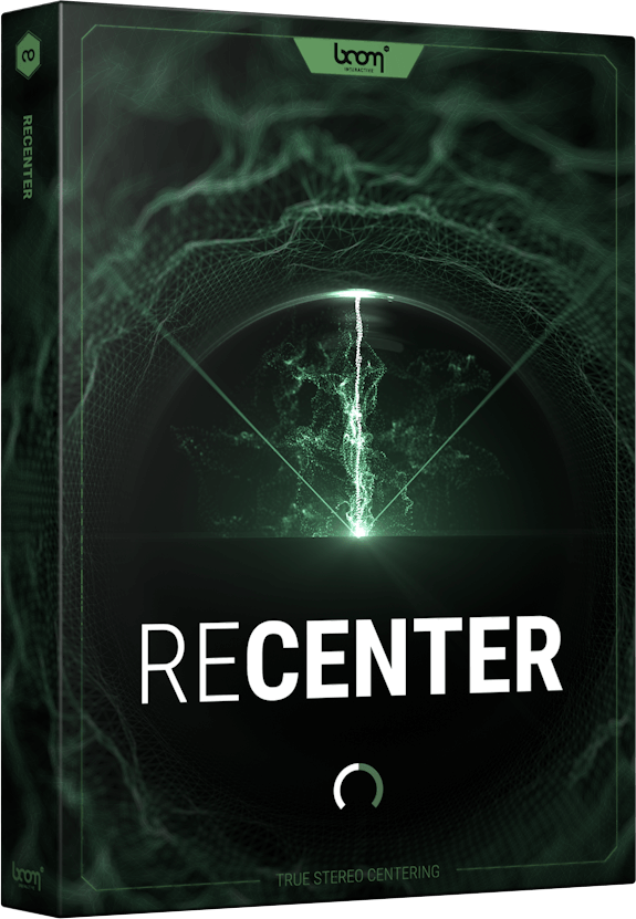 Boom Library ReCenter Stereo Audio Recentering Plug-in | Sweetwater
