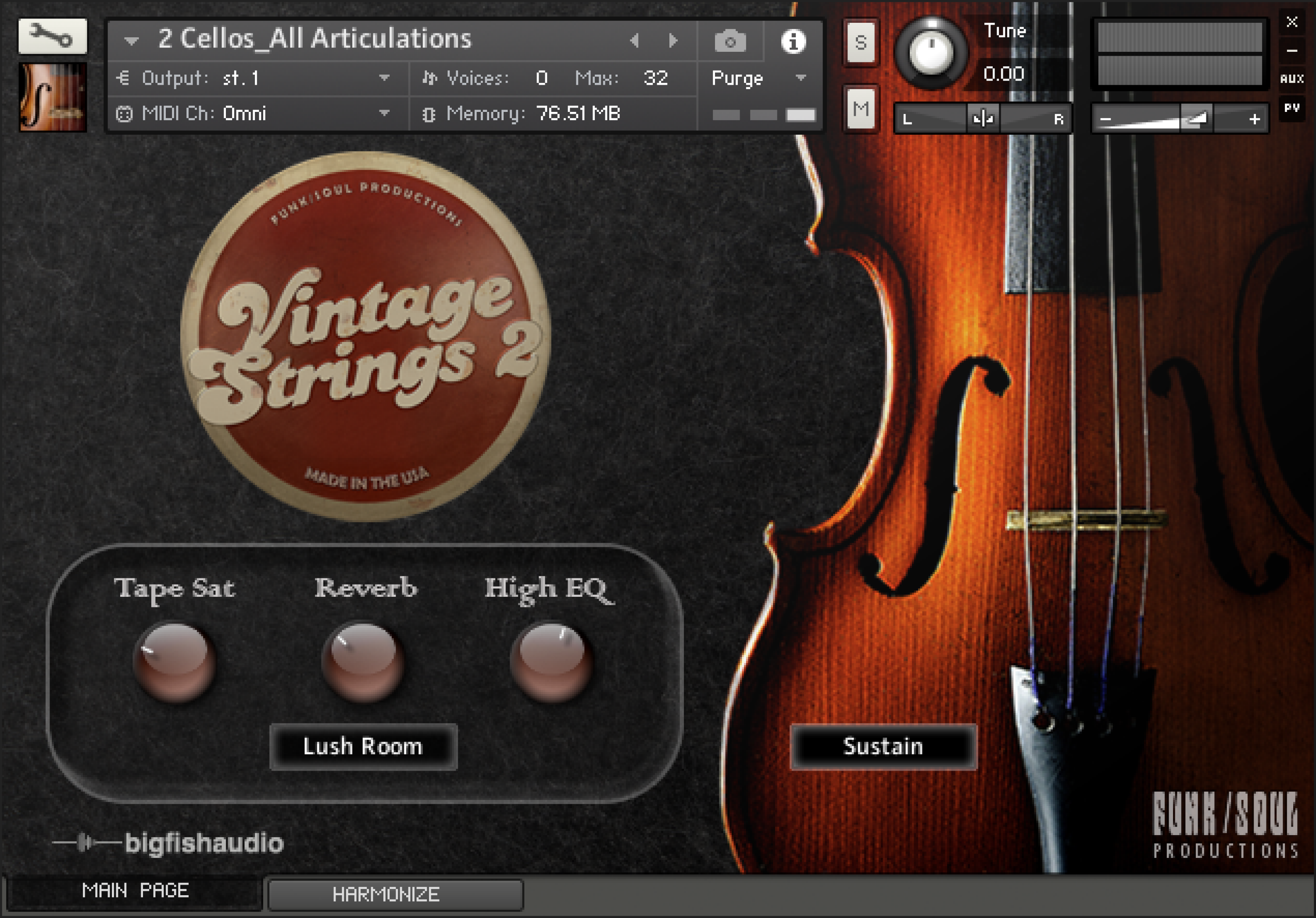 Big Fish Vintage Strings 2 Orchestral Ensemble Plug-in | Sweetwater
