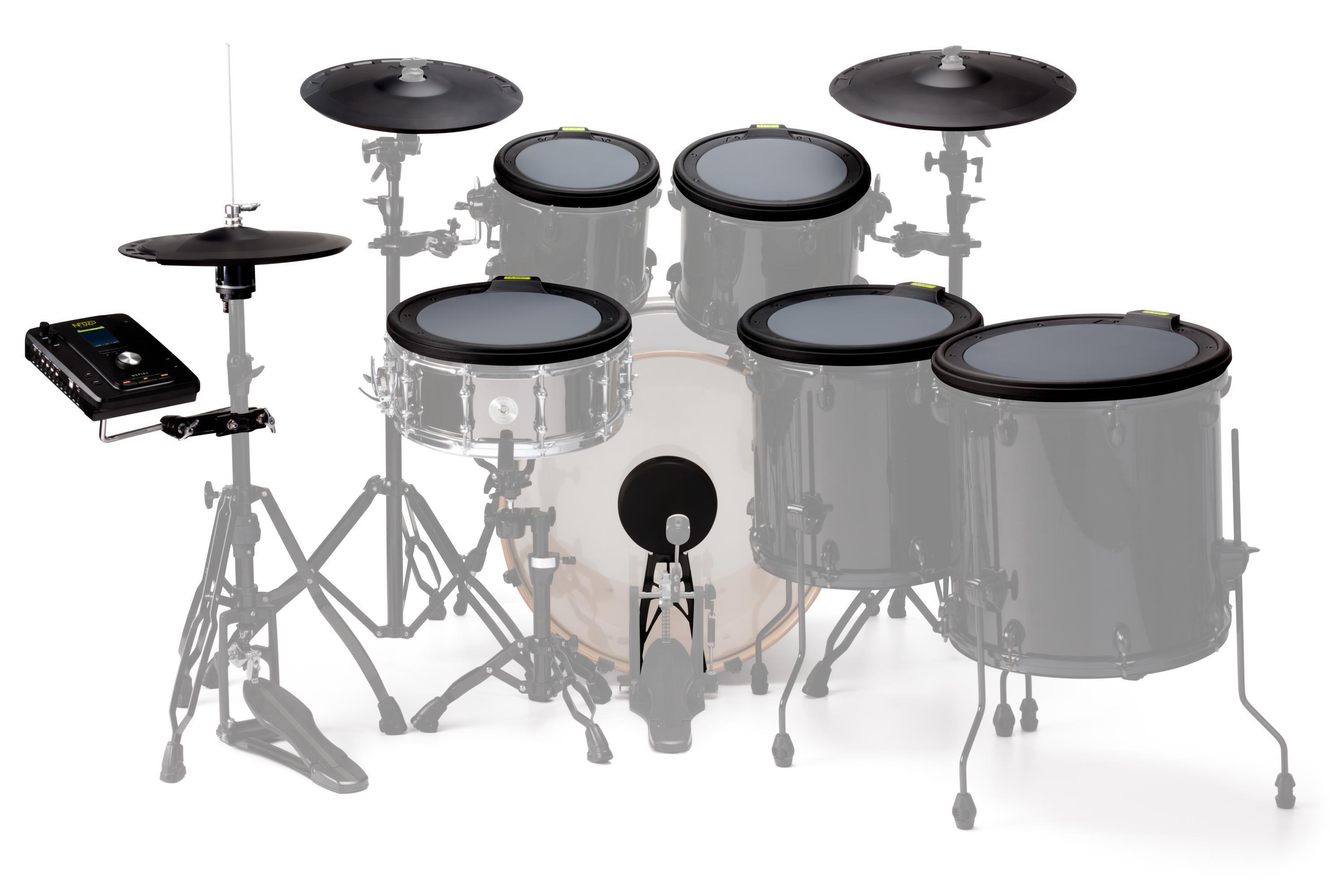 Nfuzd Audio NSPIRE Pro Full Pack Electronic Drum Pad Set with Module ...