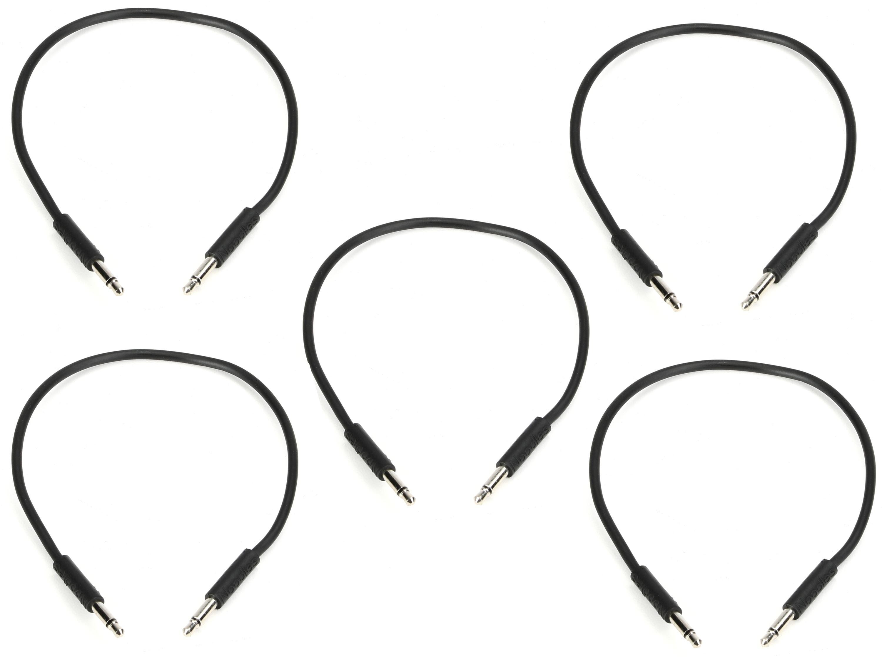Nazca Audio Noodles Eurorack Patch Cable 3.5mm TS Male to 3.5mm TS Male ...