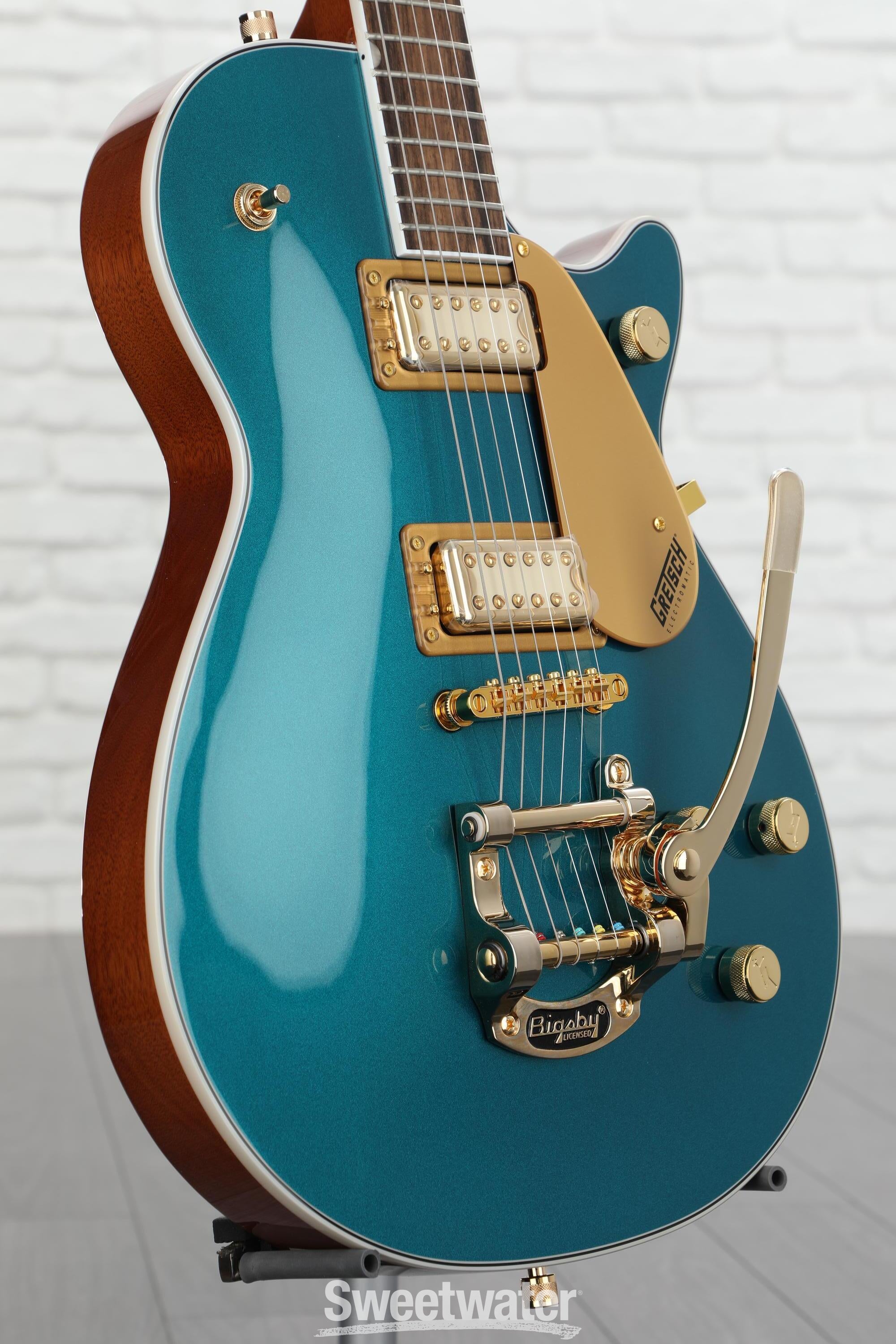 Gretsch Electromatic Pristine LTD Jet Electric Guitar with Bigsby - Petrol | Sweetwater