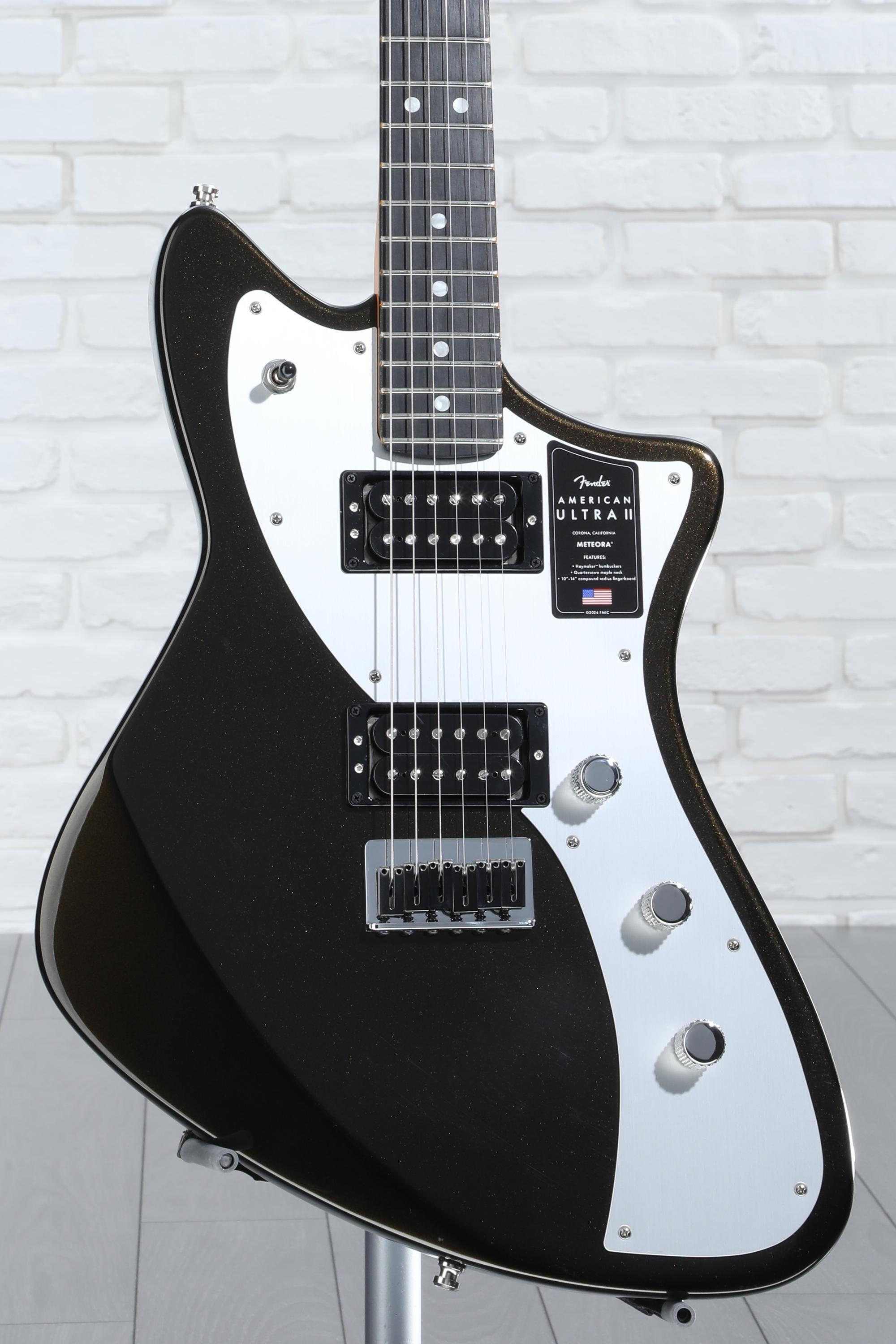 Fender American Ultra II Meteora Electric Guitar - Texas Tea, Ebony ...