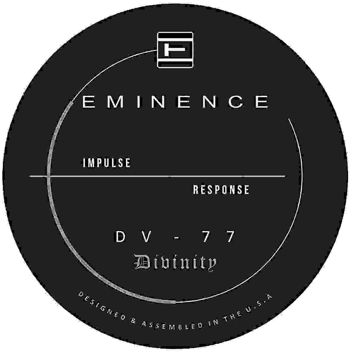 Eminence DV-77 Mick Thomson Signature Speaker Impulse Response | Sweetwater