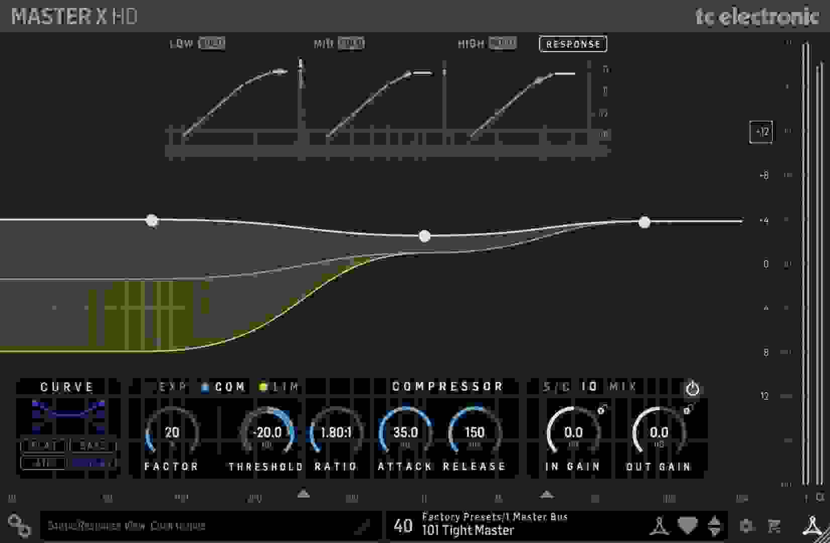 TC Electronic Master X HD Multiband Dynamics Processor Plug-in | Sweetwater