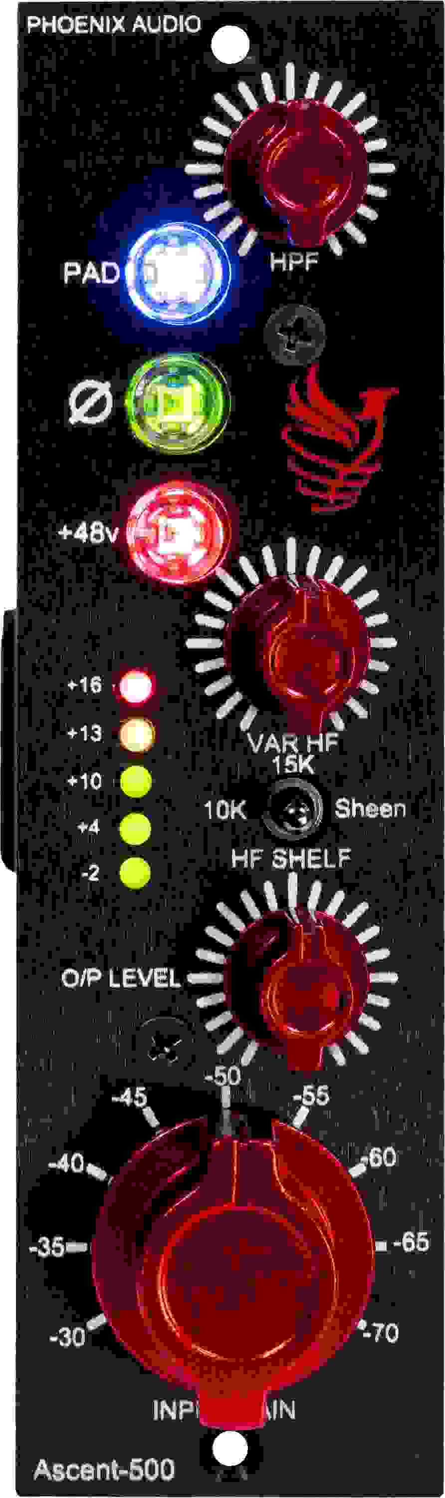 Phoenix Audio Ascent 500 Mic/Instrument Preamp and EQ | Sweetwater
