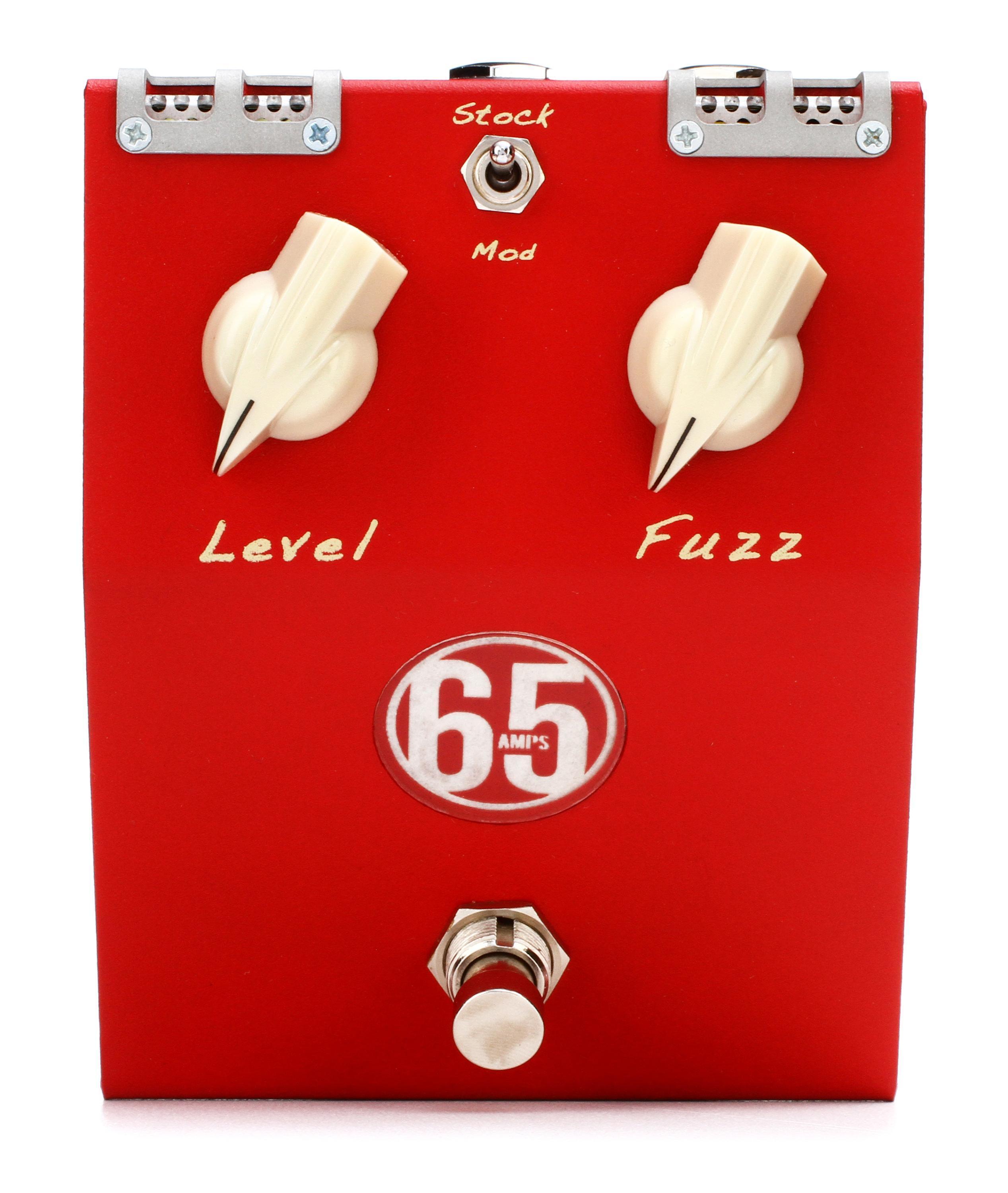 65amps Colour Face Germanium Handwired Fuzz Pedal | Sweetwater