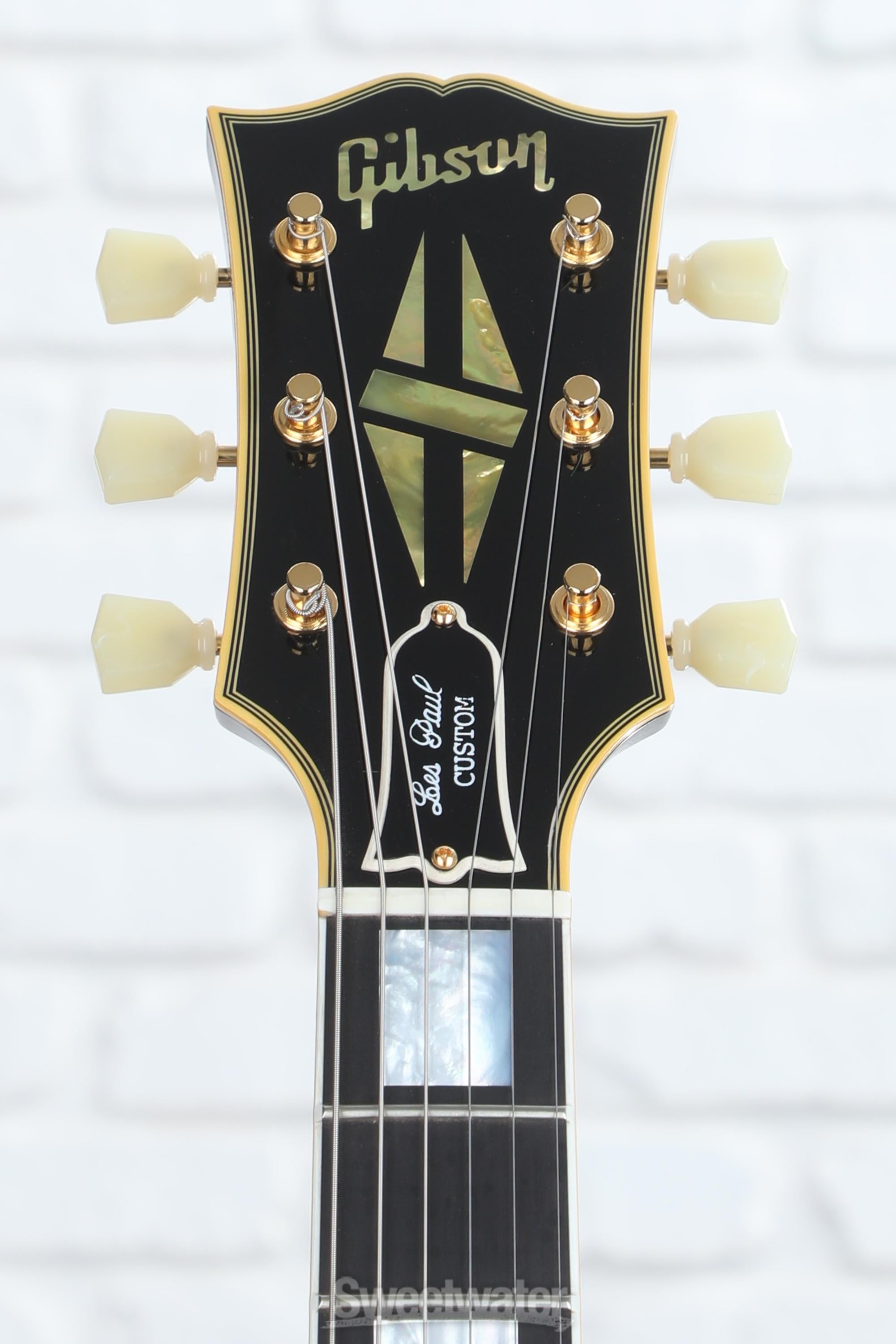 Gibson Custom Made To Measure 1957 Les Paul Custom Electric Guitar ...