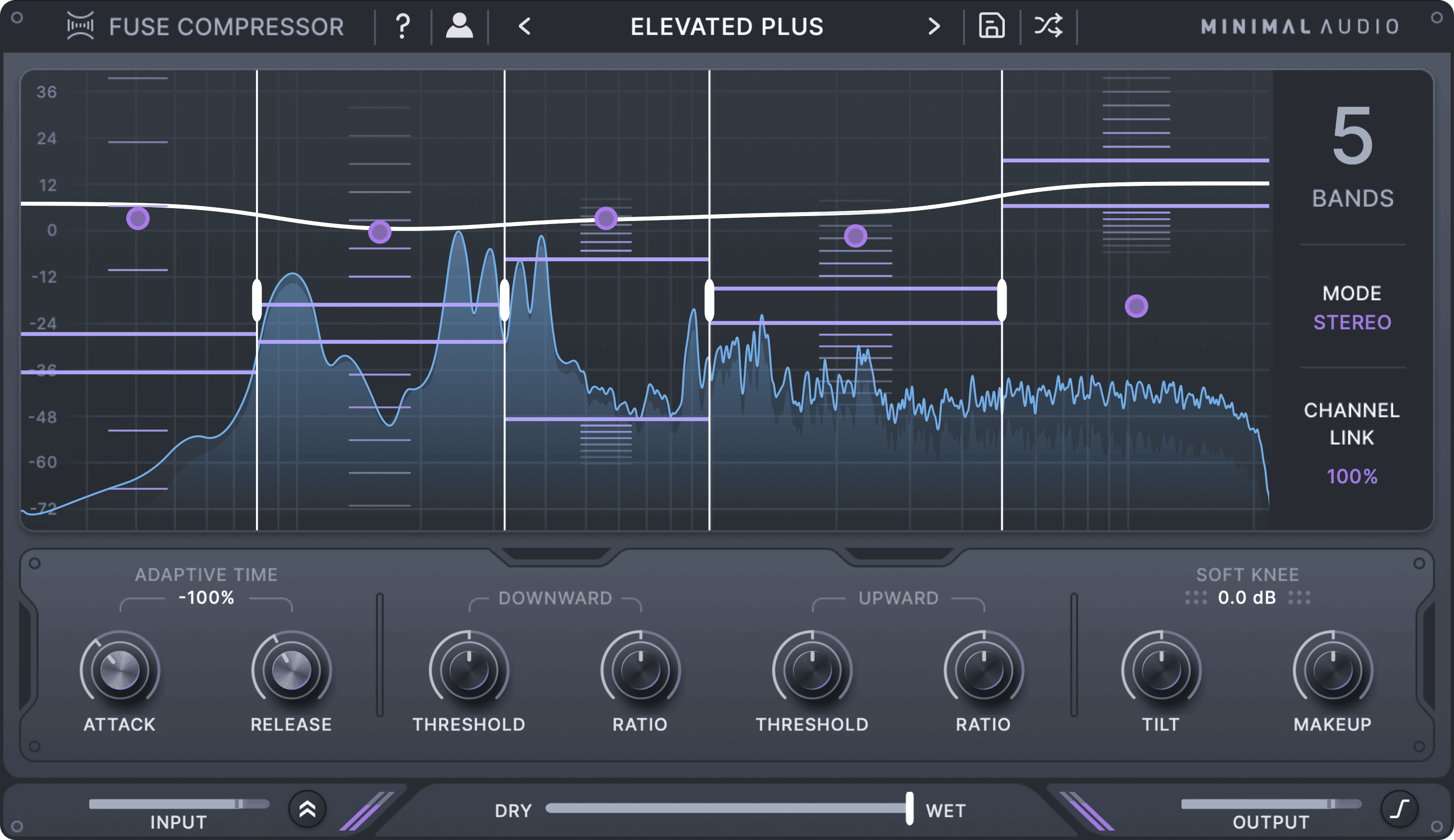 Minimal Audio Fuse Compressor Plug-in | Sweetwater