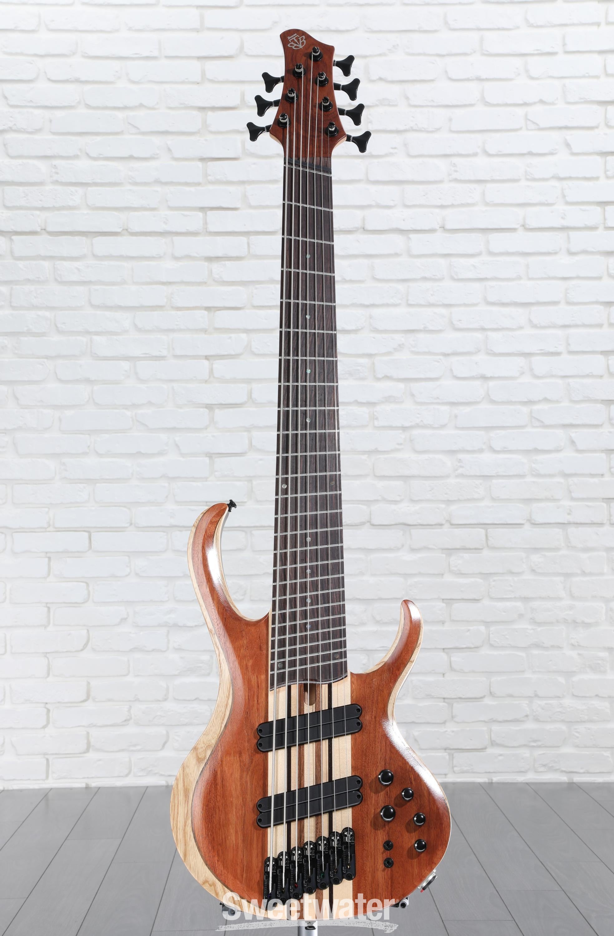 Ibanez BTB Bass Workshop Multi-scale 7-string Electric Bass - Natural ...