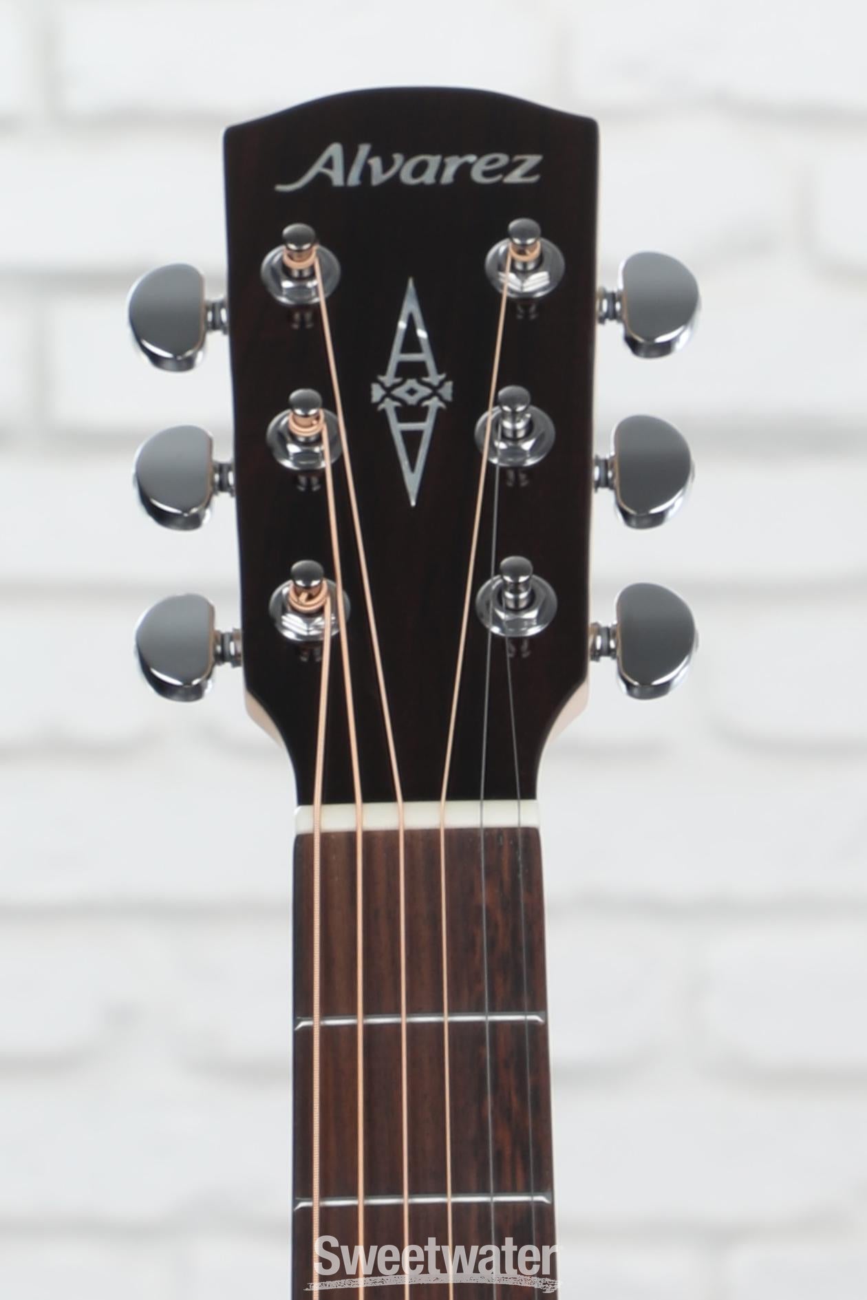 Alvarez AEG80ce Armrest Artist Elite Series Acoustic-electric Guitar ...