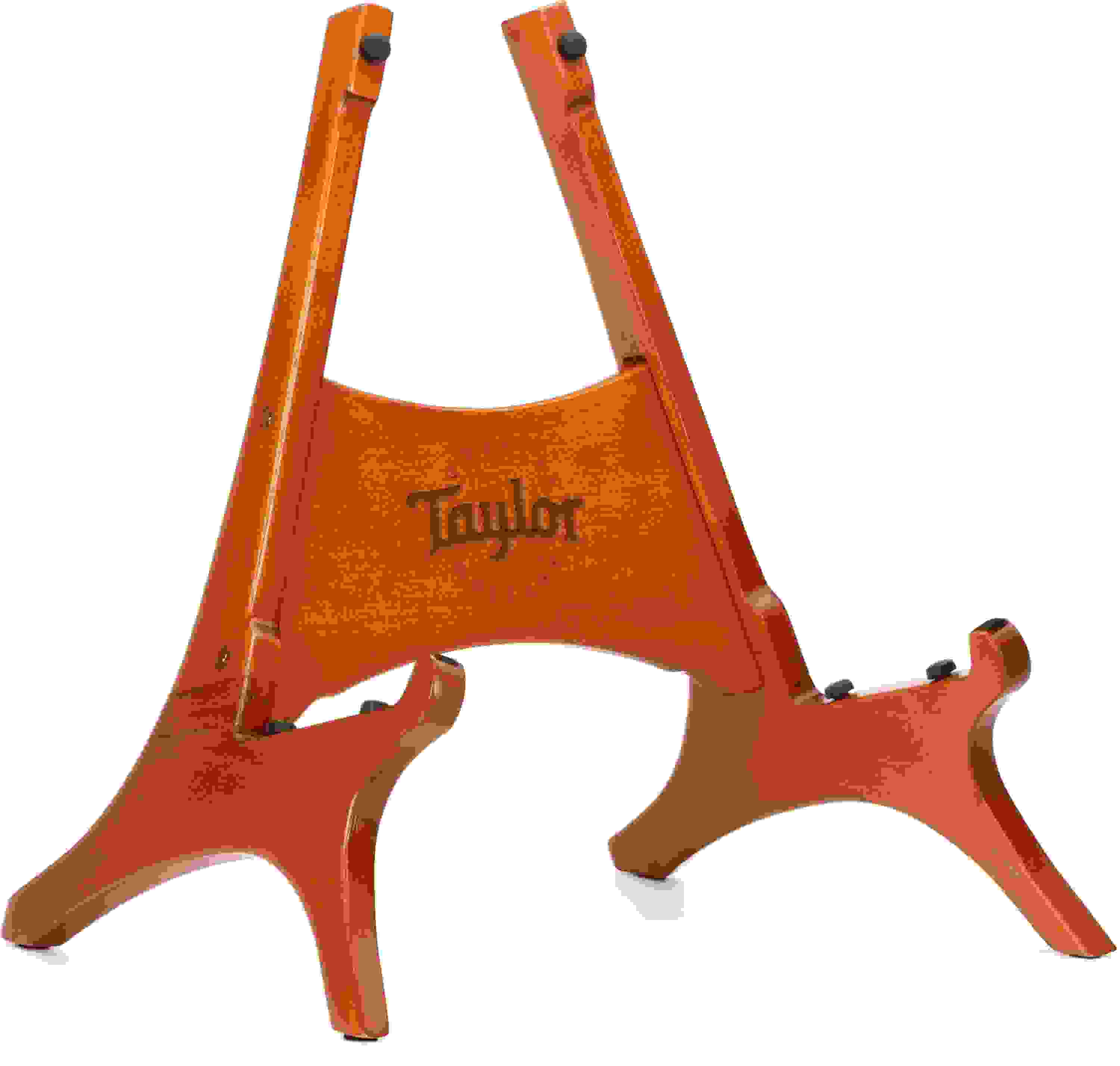 Taylor Guitar Stand - Brown Danish Beechwood | Sweetwater