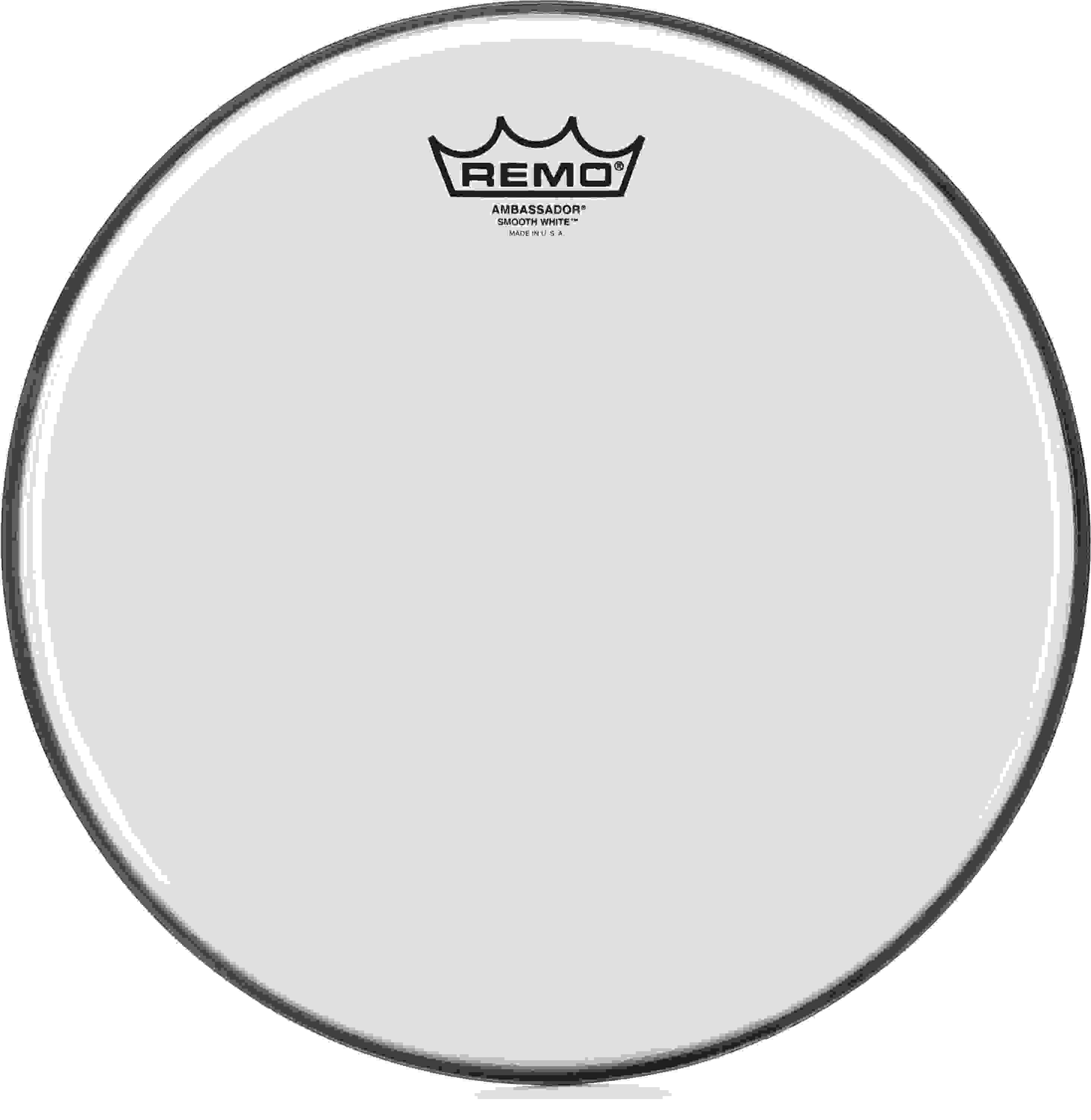 Remo Ambassador Smooth White Drumhead - 12-inch | Sweetwater