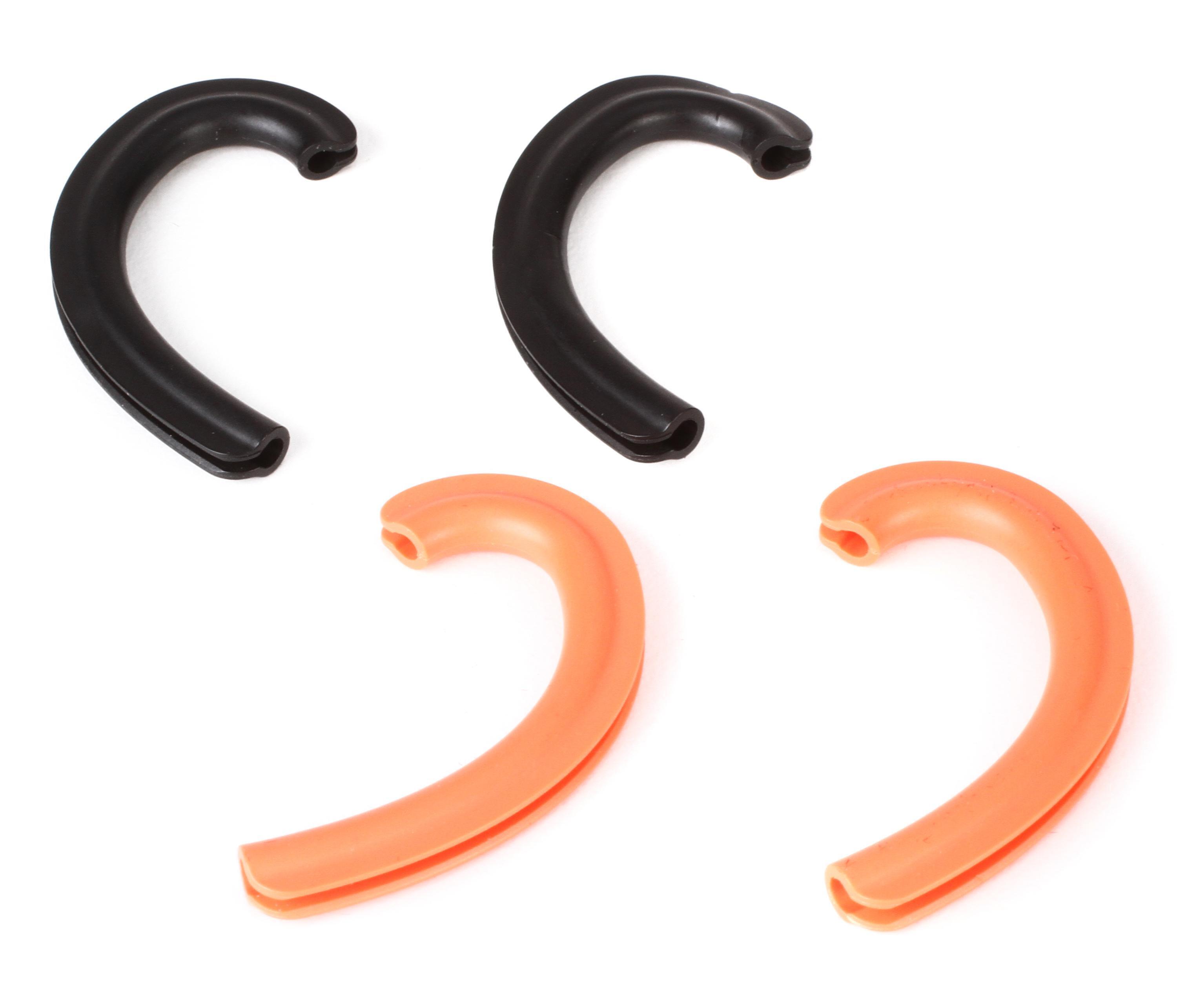 Westone Audio Cable Ear Guides 2-pack (Black/Orange) | Sweetwater