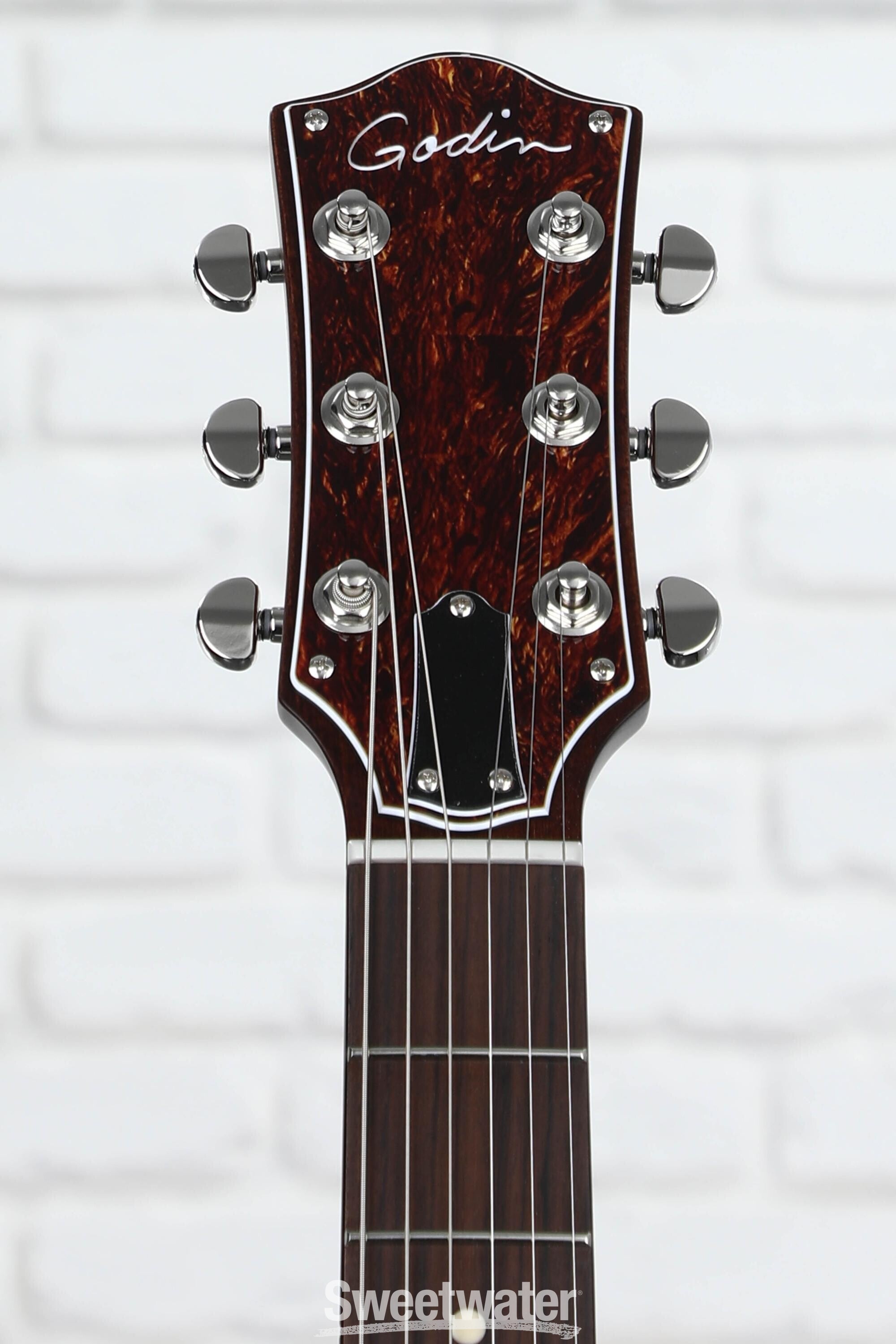 Godin Radiator Electric Guitar - Trans Cream RN | Sweetwater