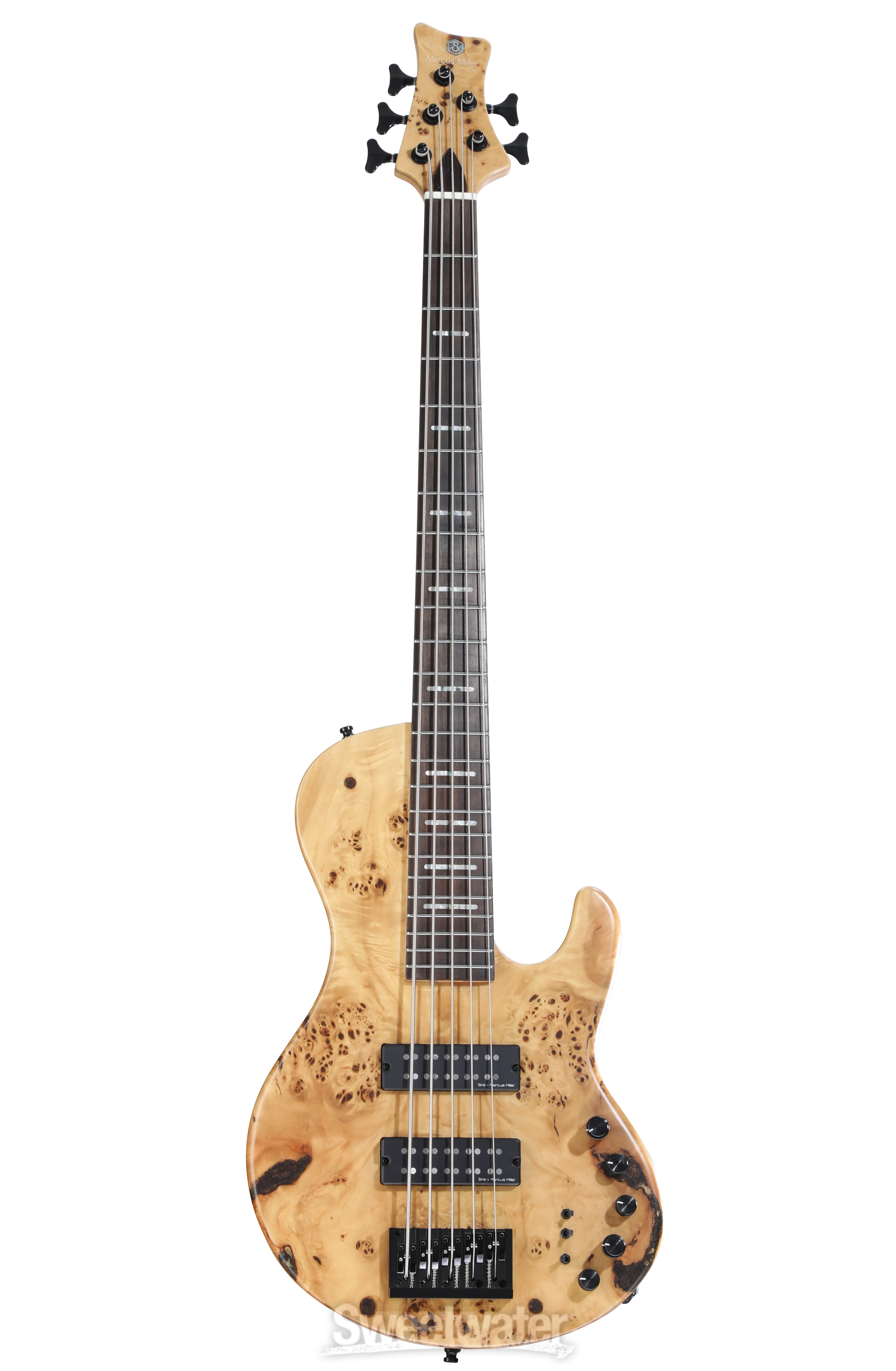 Sire Marcus Miller F10 5-string Bass Guitar - Natural Satin | Sweetwater