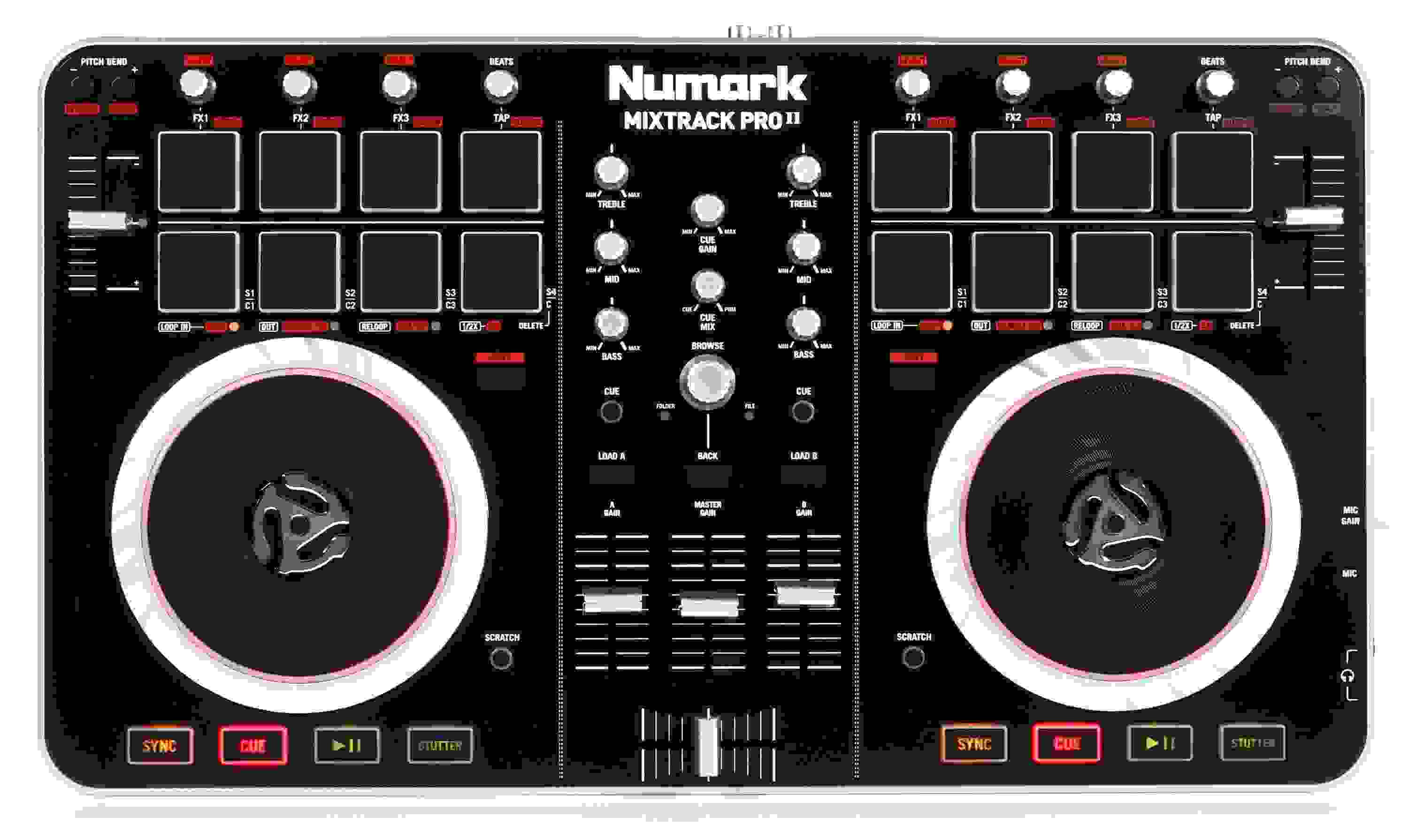 Numark Mixtrack Pro II 2-channel DJ Controller | Sweetwater
