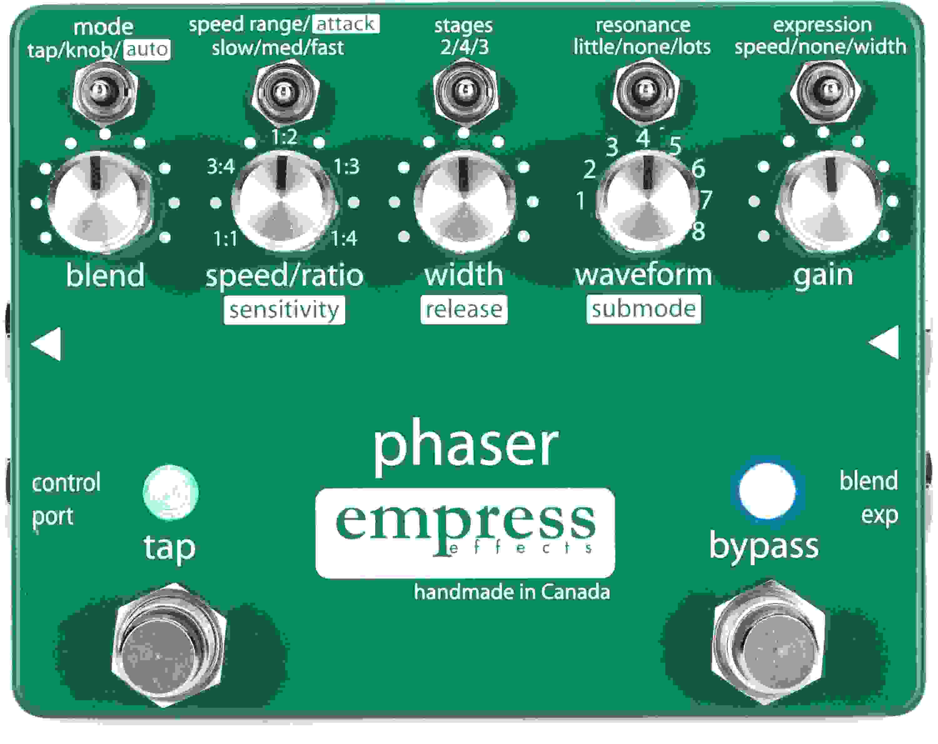 Empress Effects Phaser Pedal | Sweetwater