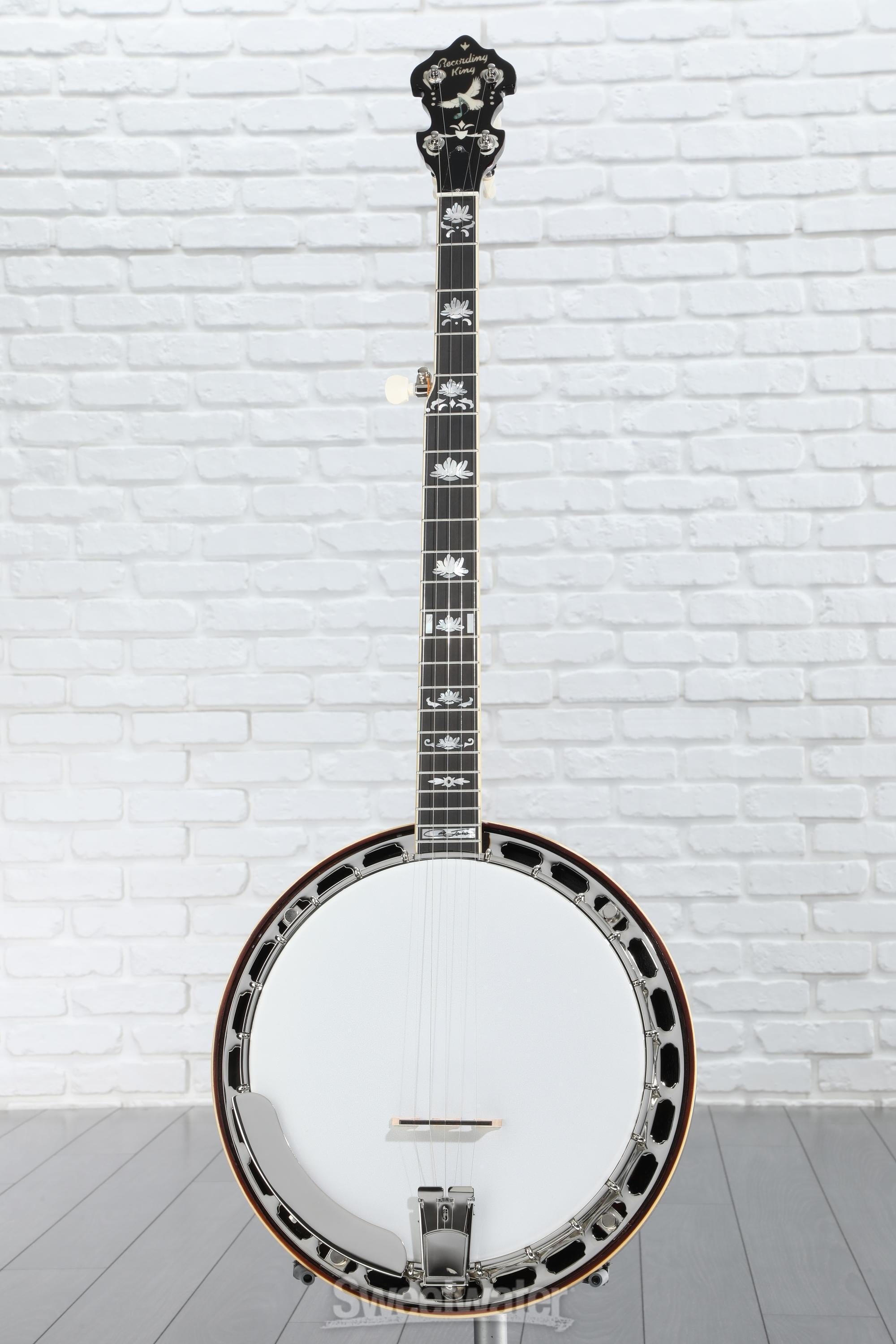 Recording King Carl Jackson Signature Lonesome Dove Resonator Banjo ...