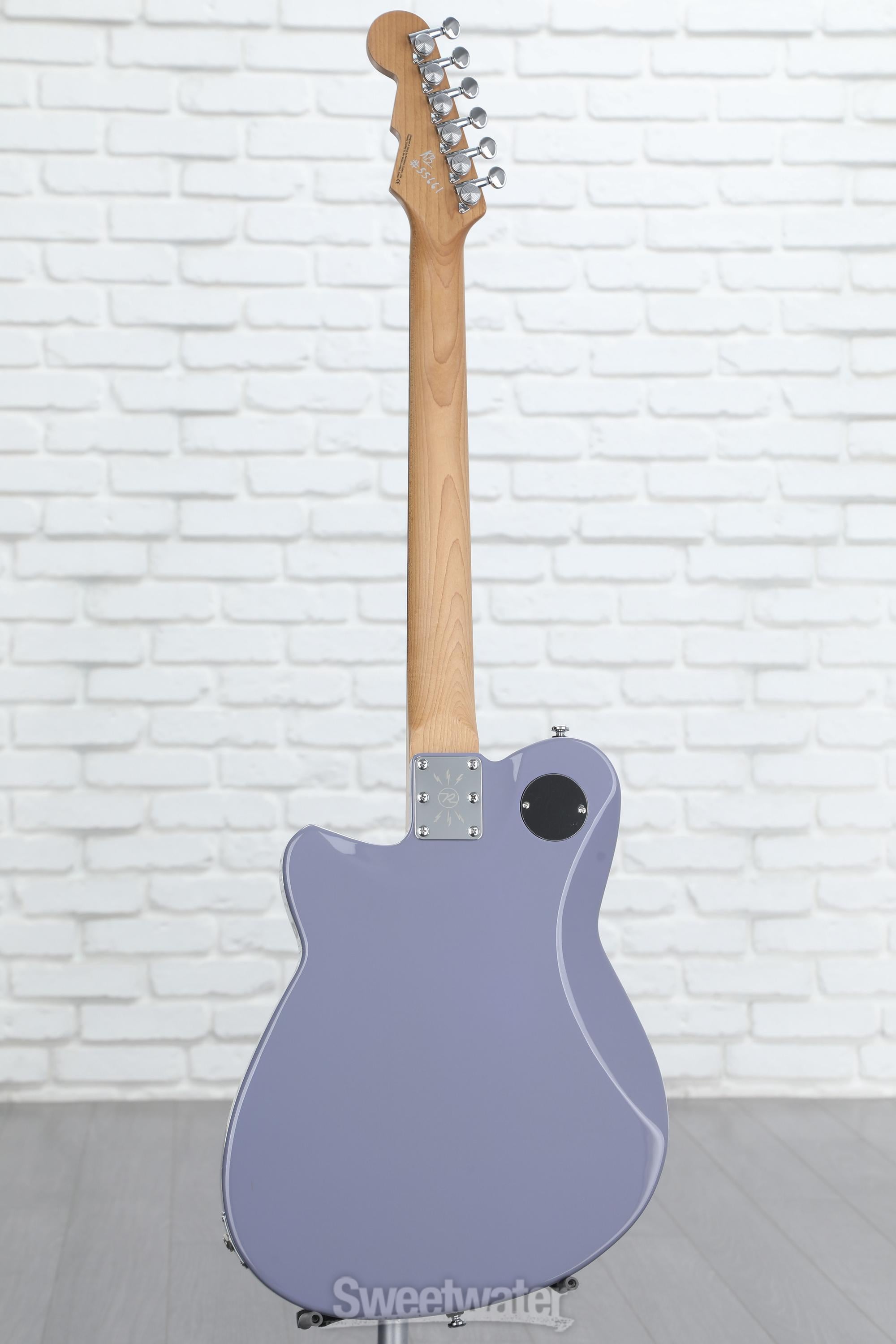 Reverend Charger 290 Solidbody Electric Guitar - Periwinkle | Sweetwater