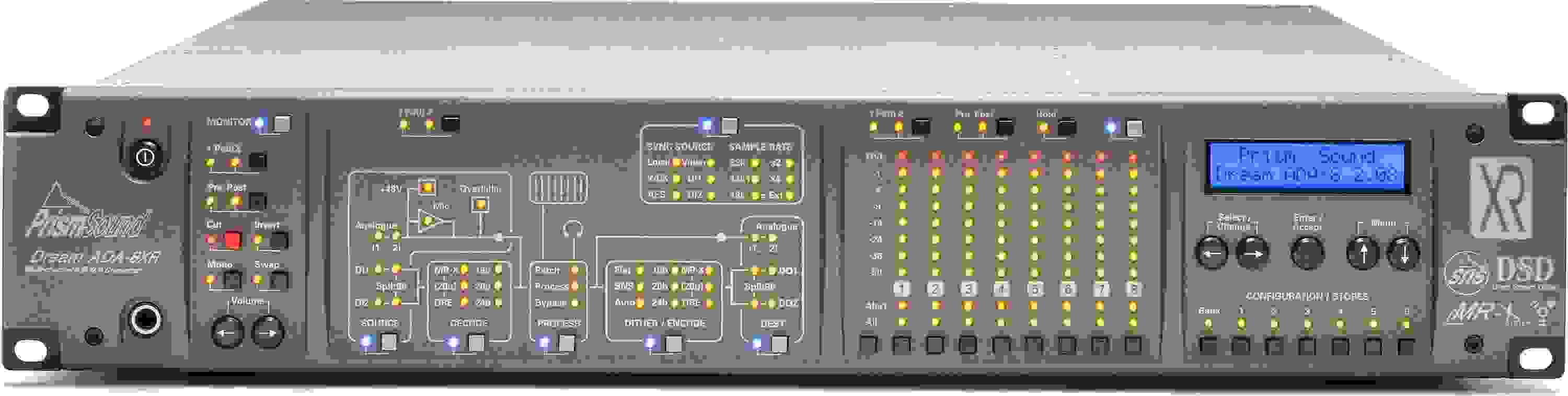 Prism Sound ADA-8XR Audio Interface with 16-channel A/D - AES | Sweetwater