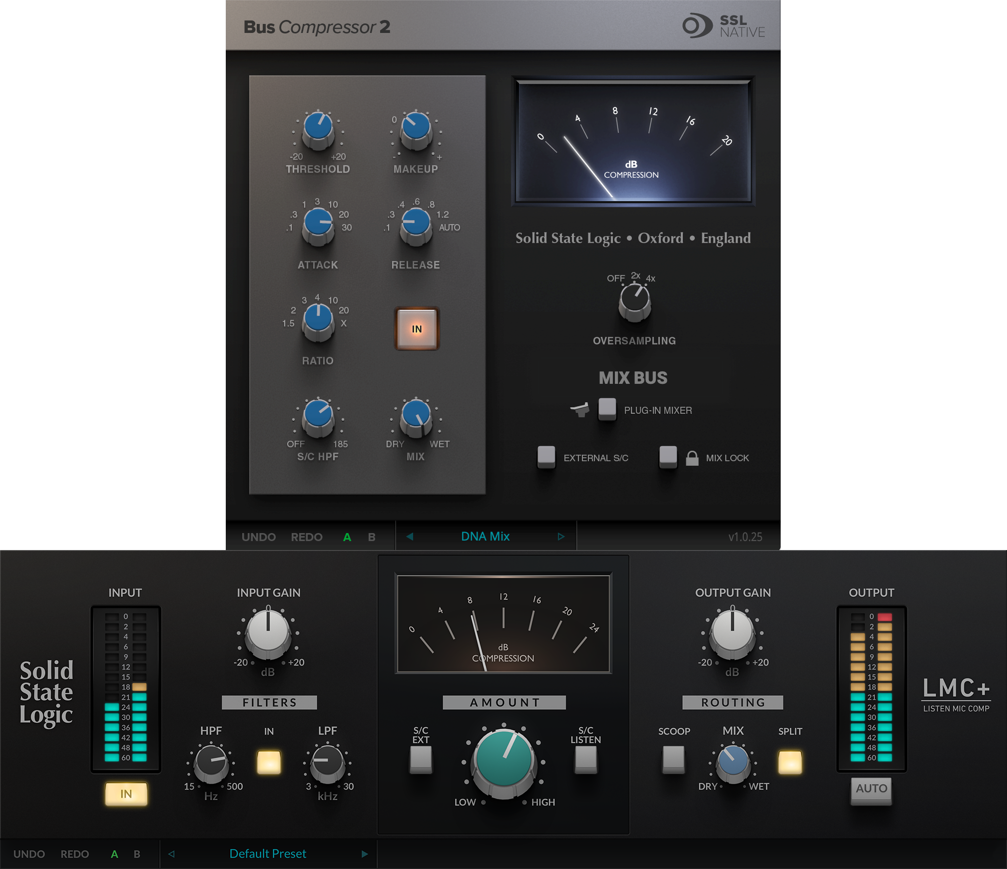 Solid State Logic Bus Compressor 2 and LMC+ Plug-in Bundle | Sweetwater