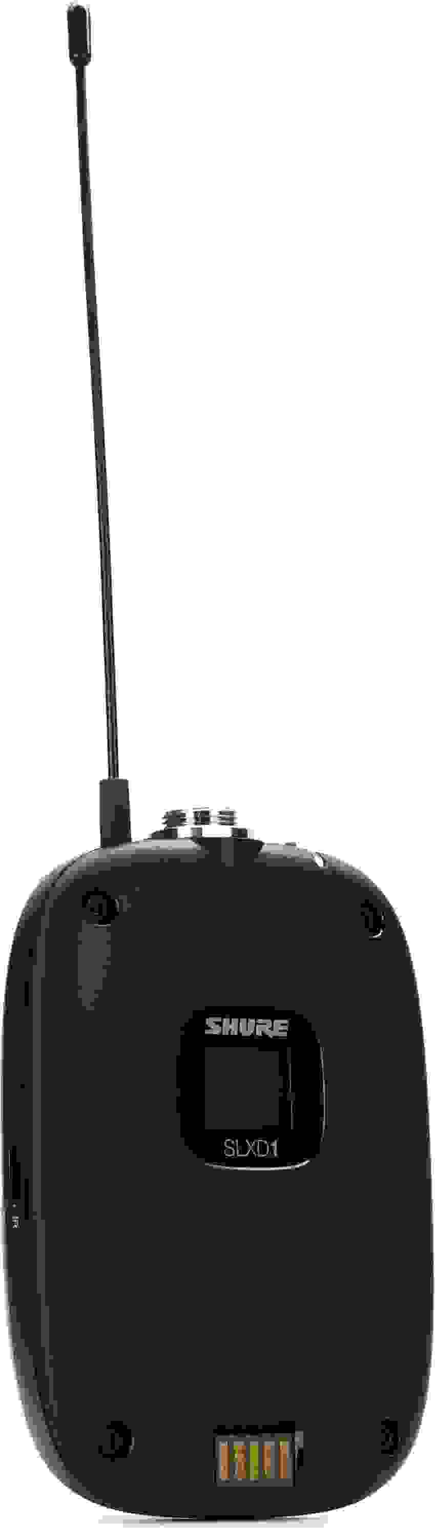 Shure SLXD1 Wireless Bodypack Transmitter - J52 Band | Sweetwater