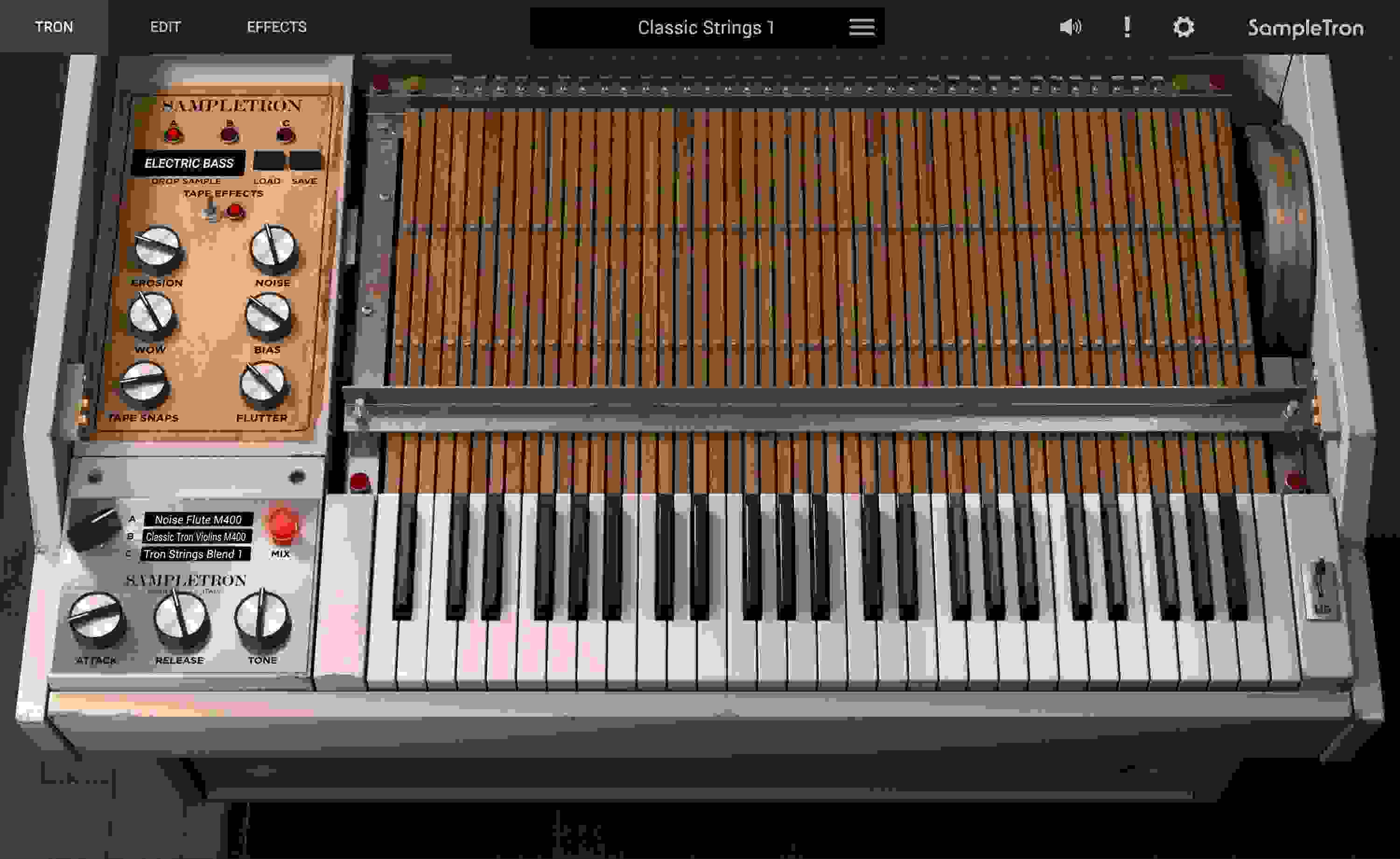 IK Multimedia SampleTron 2 Analog Tape-Based Virtual Instrument Plug-in ...