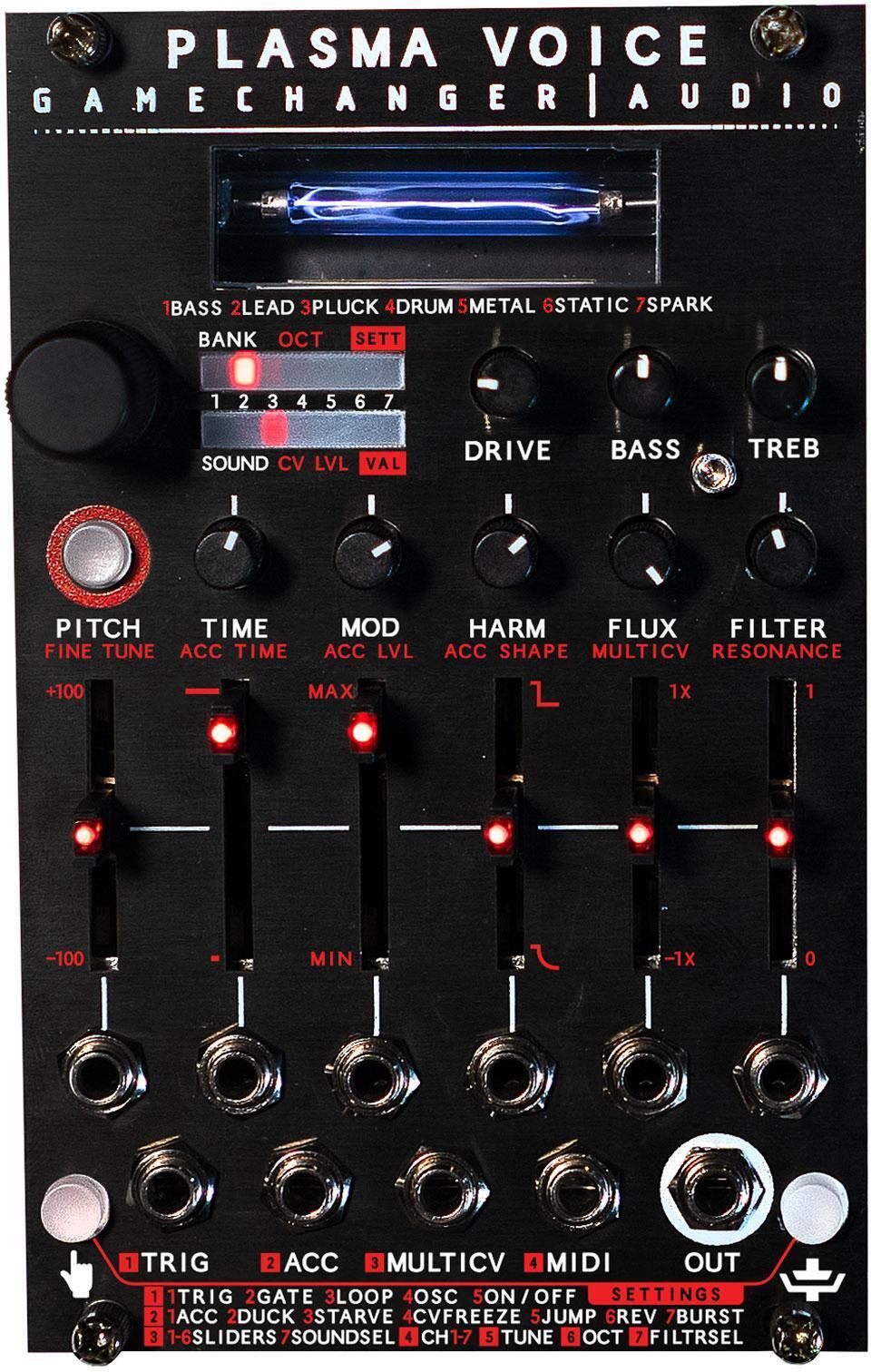 Gamechanger Audio Plasma Voice Synthesizer Eurorack Module | Sweetwater