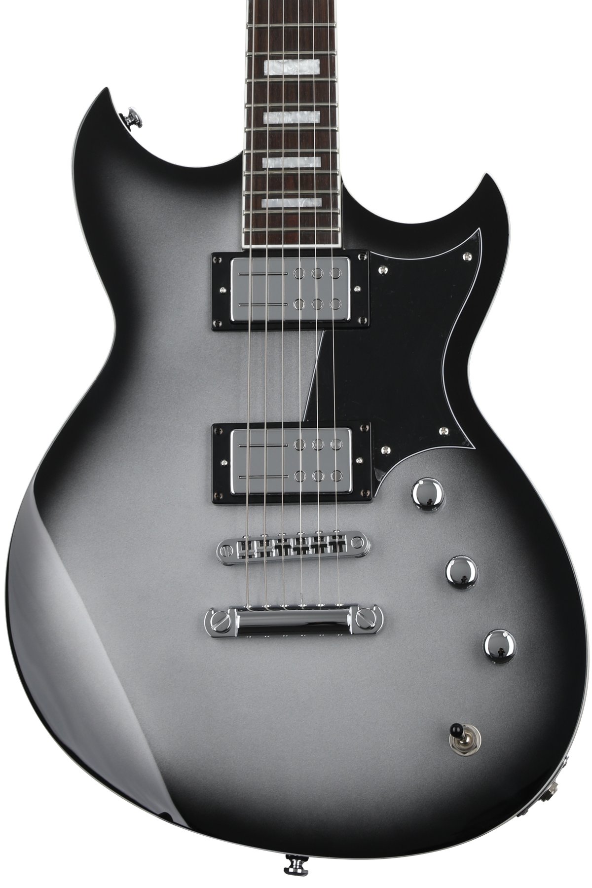Reverend Sensei RA Solidbody Electric Guitar - Silver Burst | Sweetwater