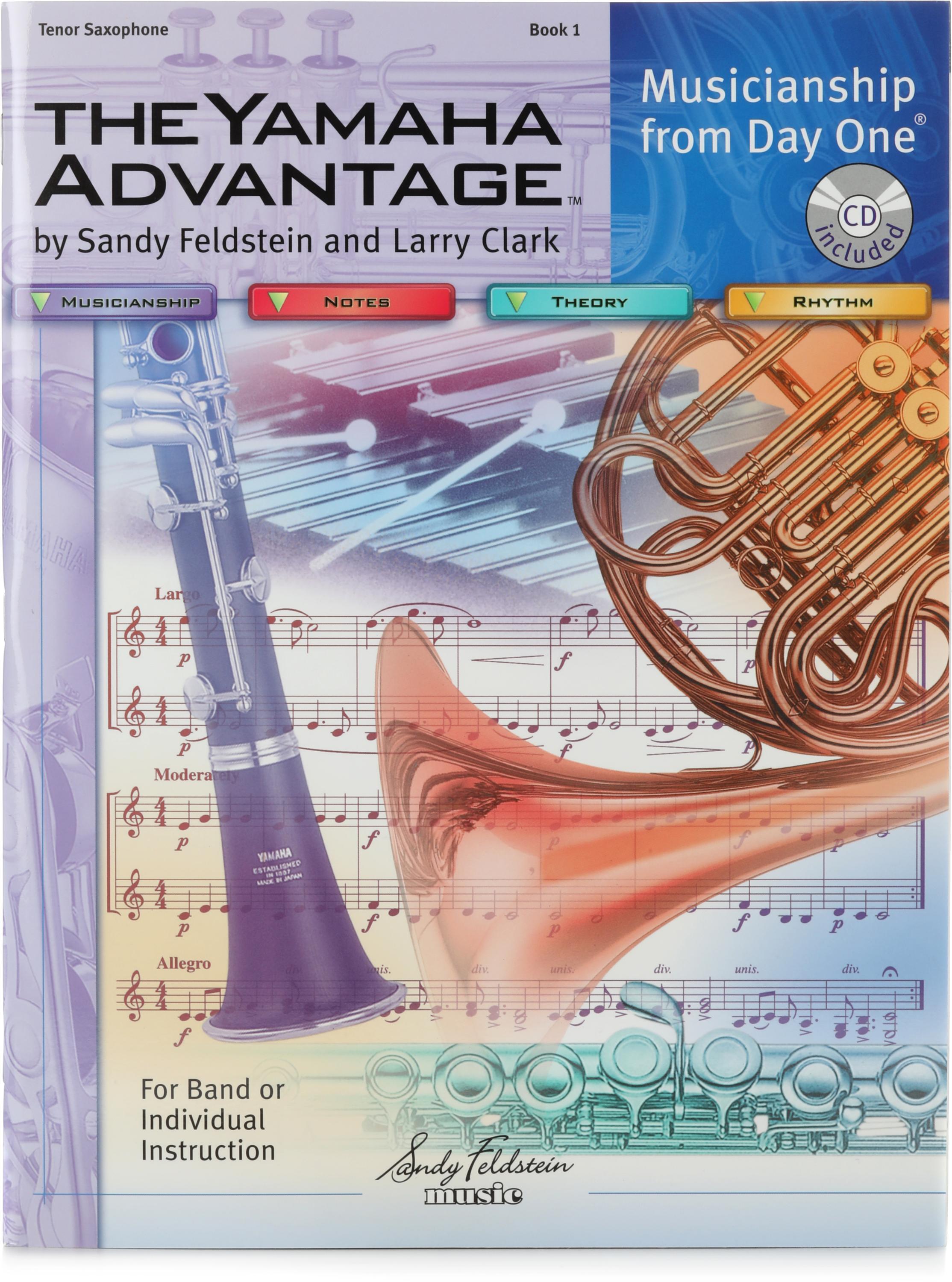 C.L. Barnhouse The Yamaha Advantage - Bb Tenor Sax, Book 1 | Sweetwater