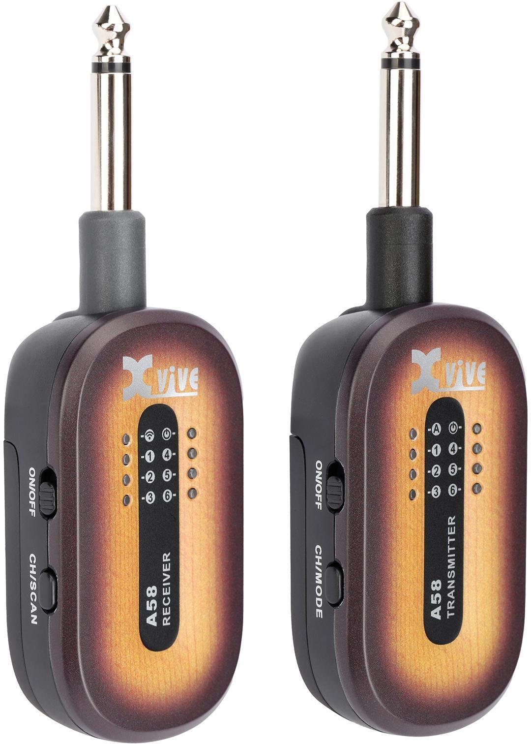 Xvive A58 Wireless Guitar System - Sunburst | Sweetwater
