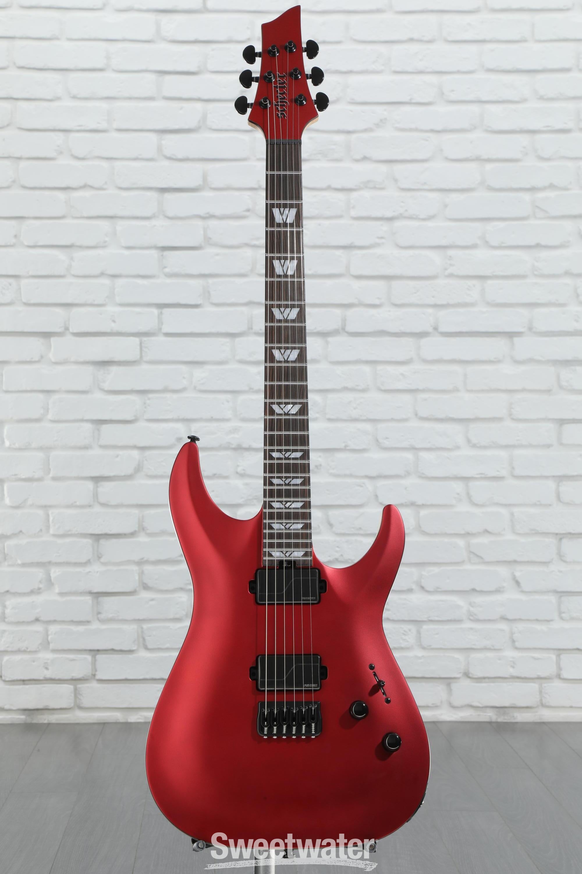 Schecter C-1 SLS Custom Electric Guitar - Racing Red | Sweetwater