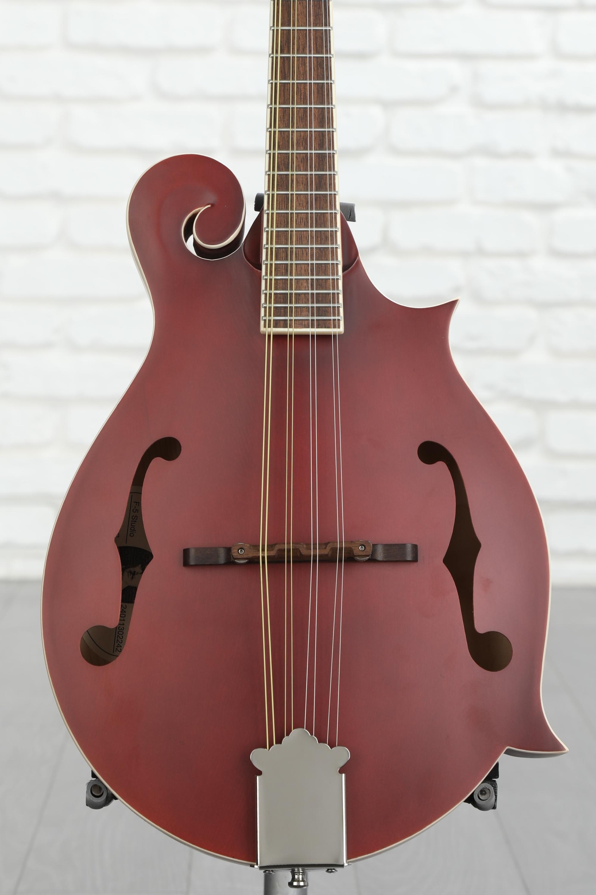 Epiphone F-5 Studio Acoustic Mandolin - Wine Red Satin | Sweetwater
