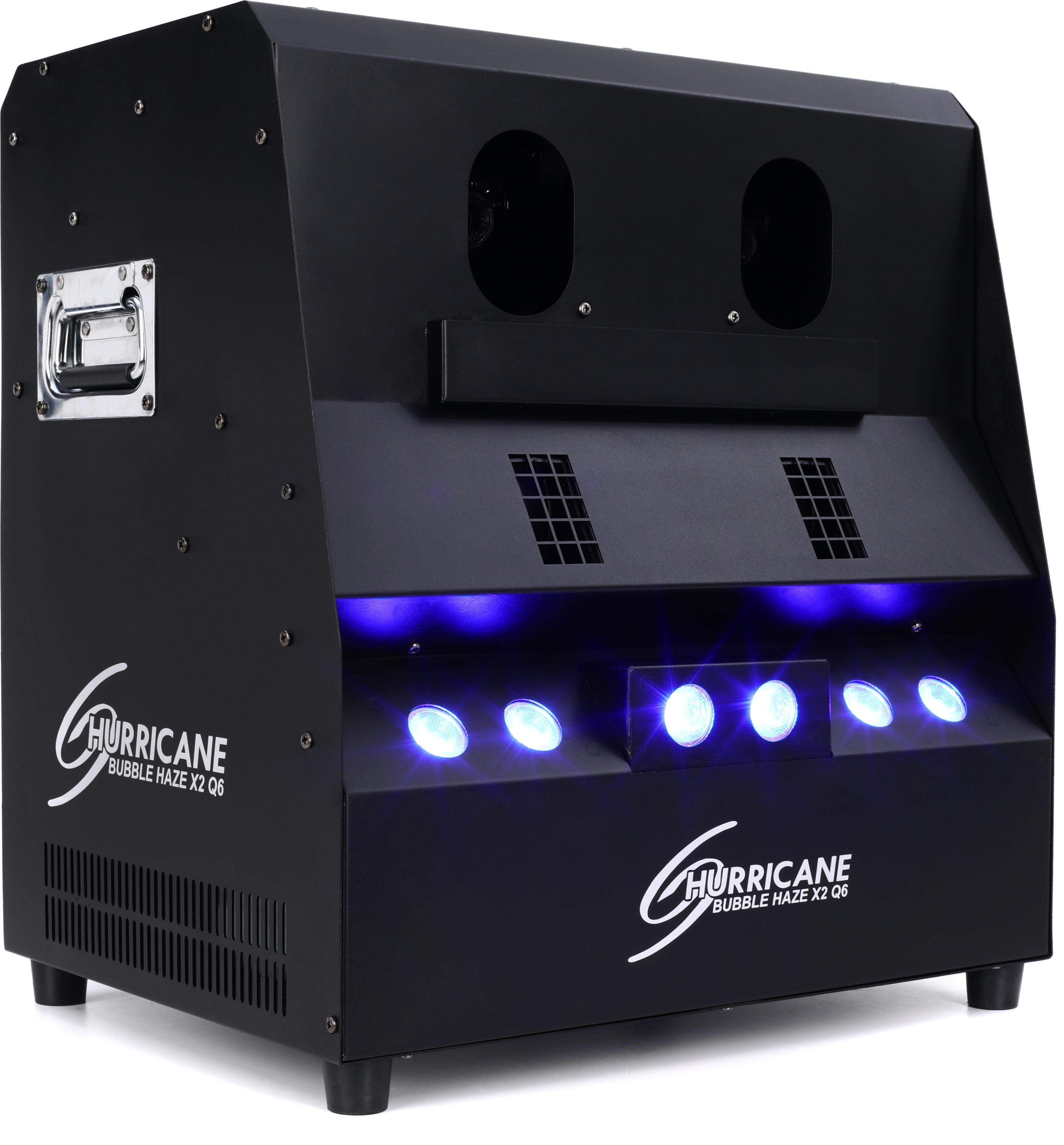Chauvet DJ Hurricane Bubble Haze X2 Q6 RGB+UV LED Bubble Haze Machine ...