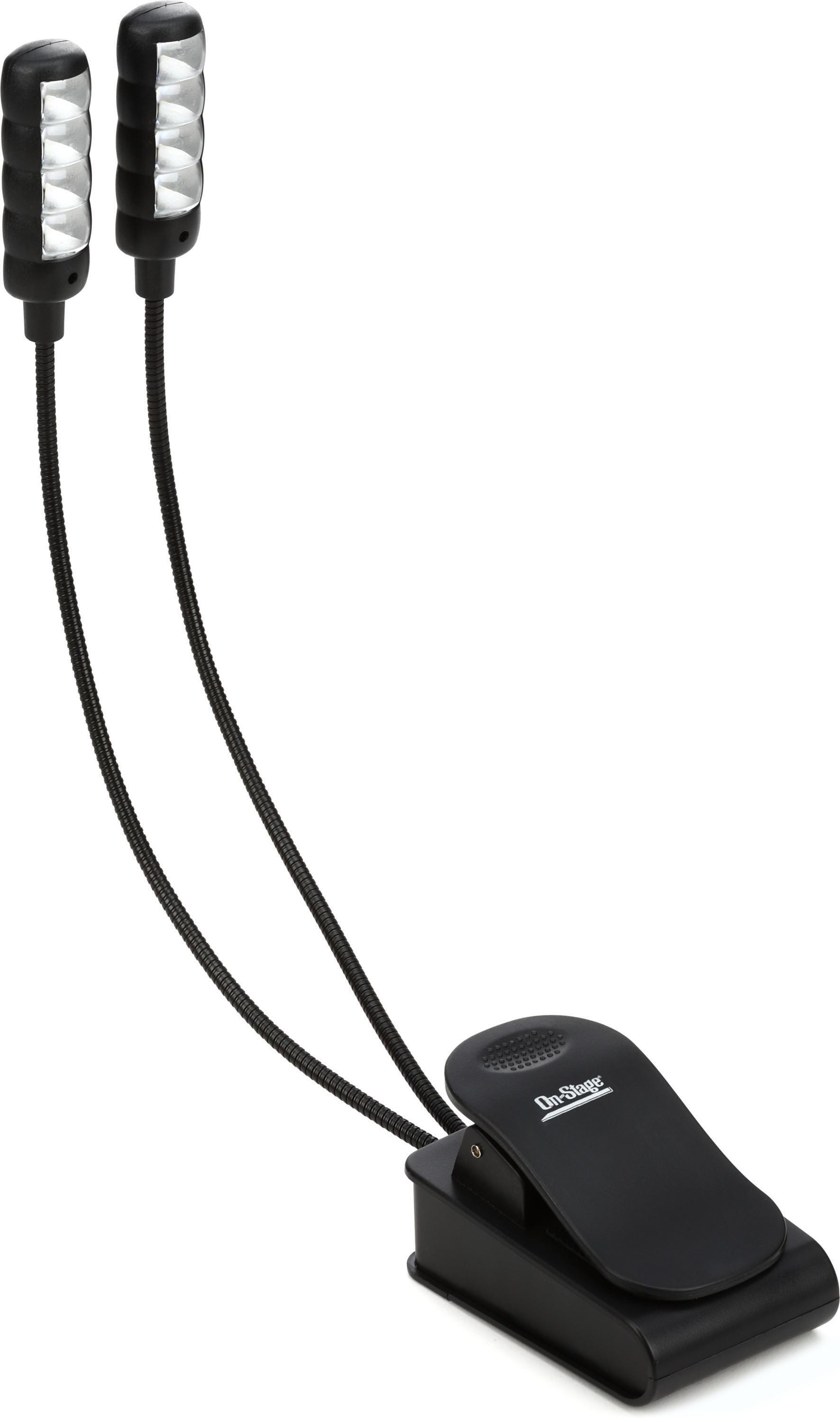 On-Stage LED2224 Dual USB-C Rechargeable Sheet Music Light | Sweetwater