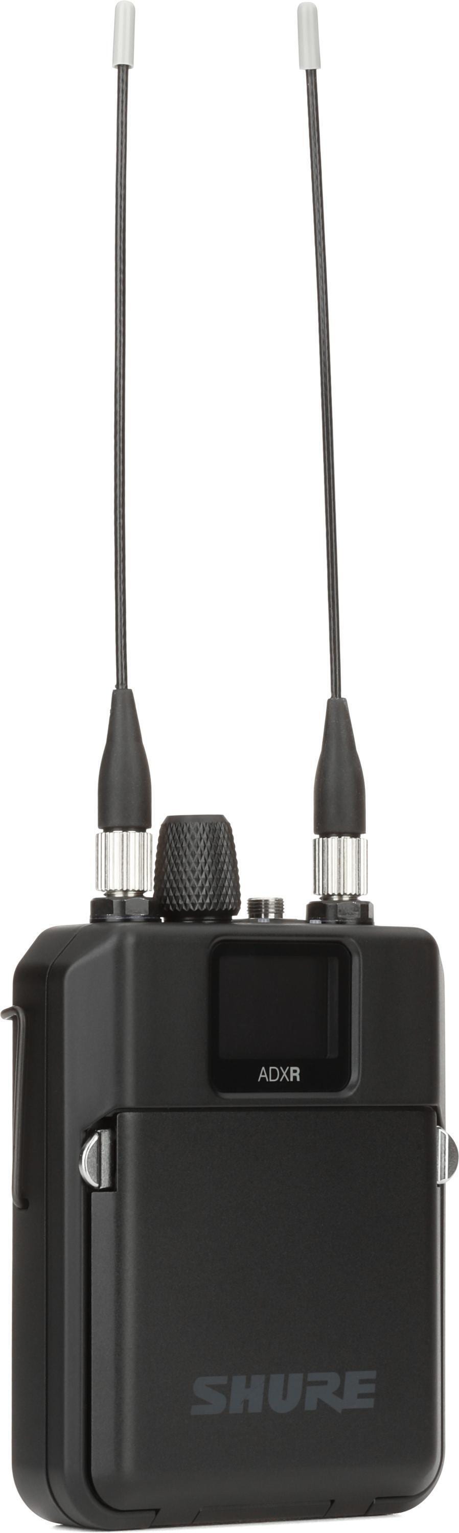 Shure ADXR Axient Digital PSM Wireless Bodypack Receiver - A Band (470-636MHz) | Sweetwater