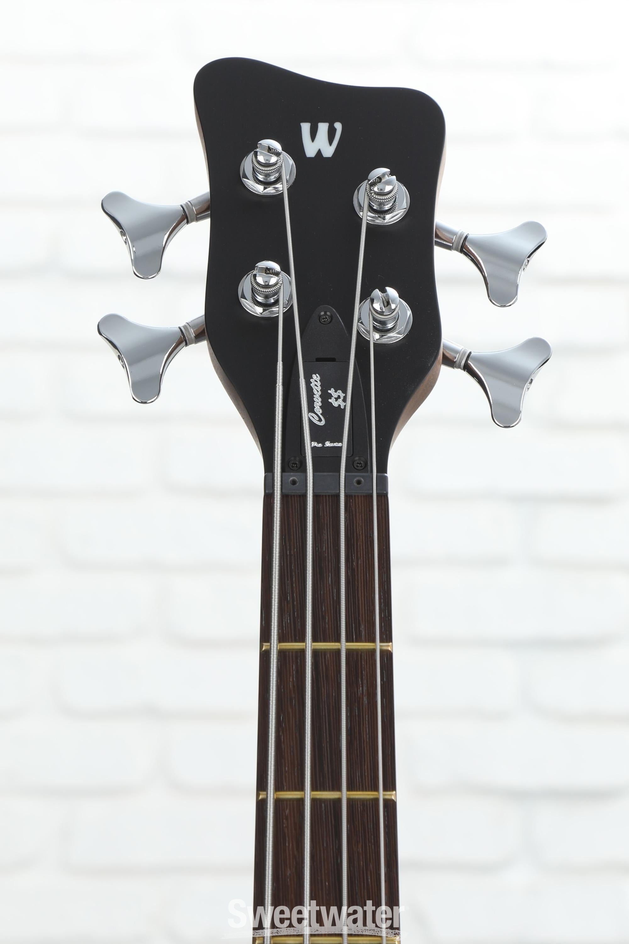 Warwick Pro Series Corvette $$ Electric Bass Guitar - Natural | Sweetwater